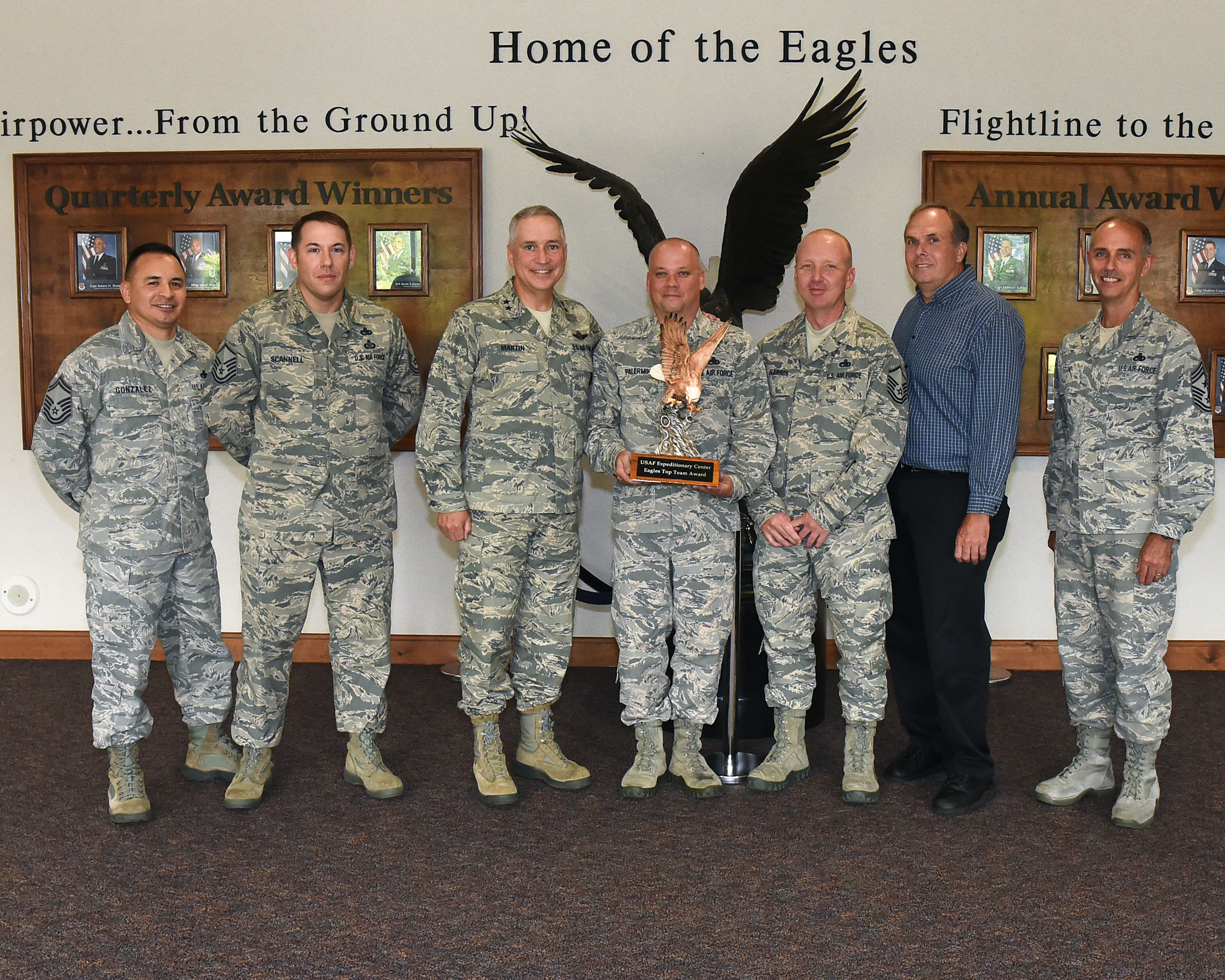 USAF EC Eagles Top Team Award