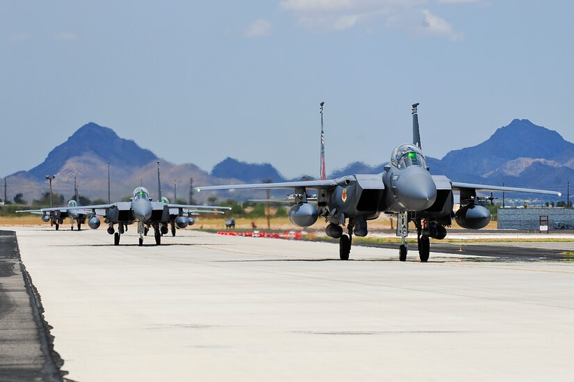 Mountain Home AFB’s F-15s Arrive > Davis-Monthan Air Force Base > Press ...