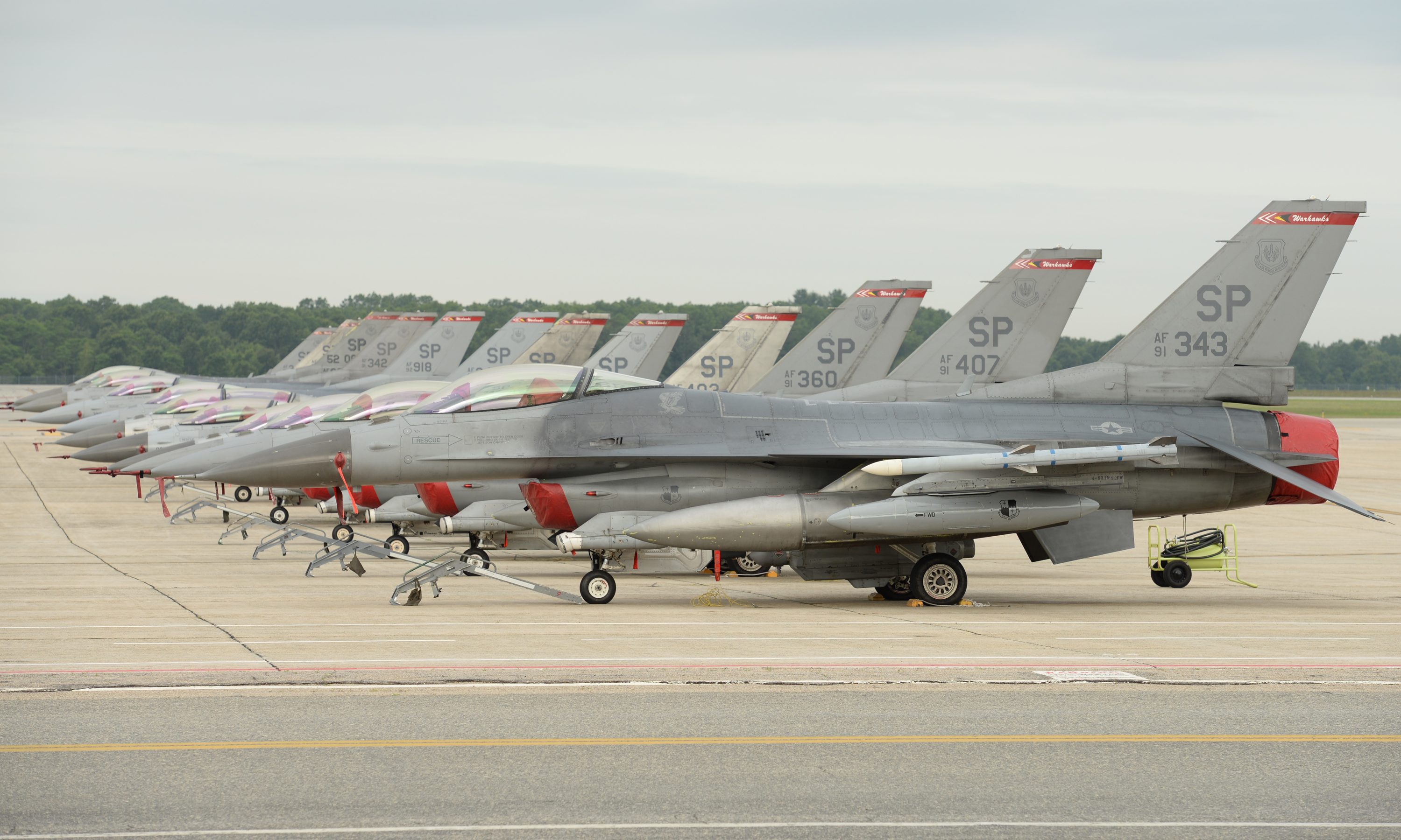 Spangdahlem F-16s visit Pease > 157th Air Refueling Wing > News