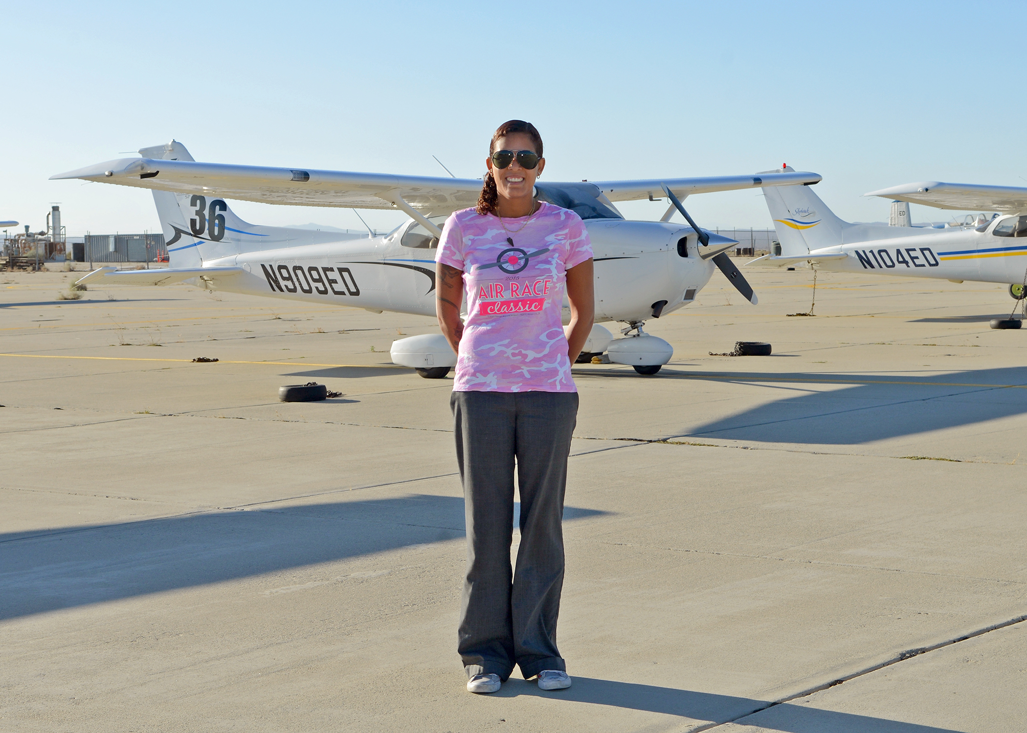 Edwards engineer, aviatrix competes in historic air race > Edwards Air ...