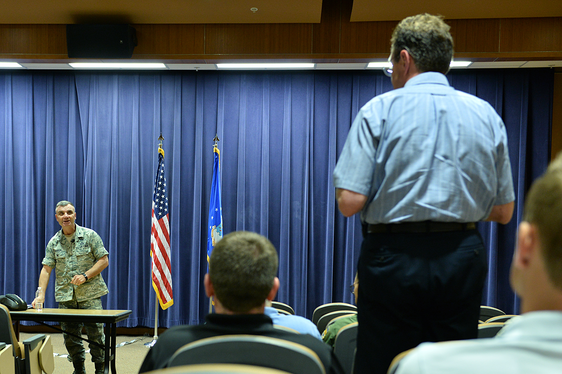 Weather officer shares his story with Team Offutt > 557th Weather Wing ...