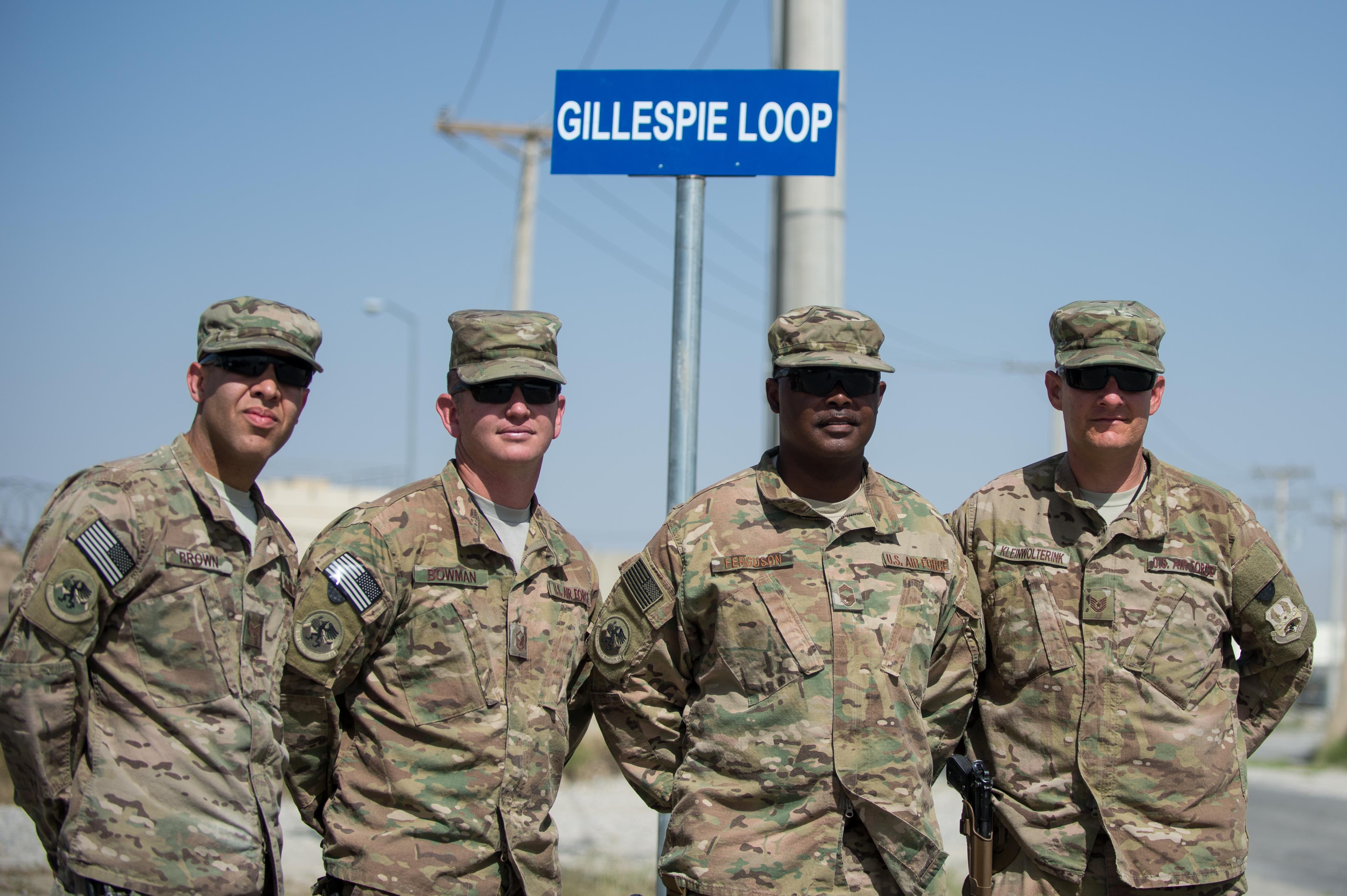 Gillespie Loop: Honoring Airman who made the ultimate sacrifice > U.S ...