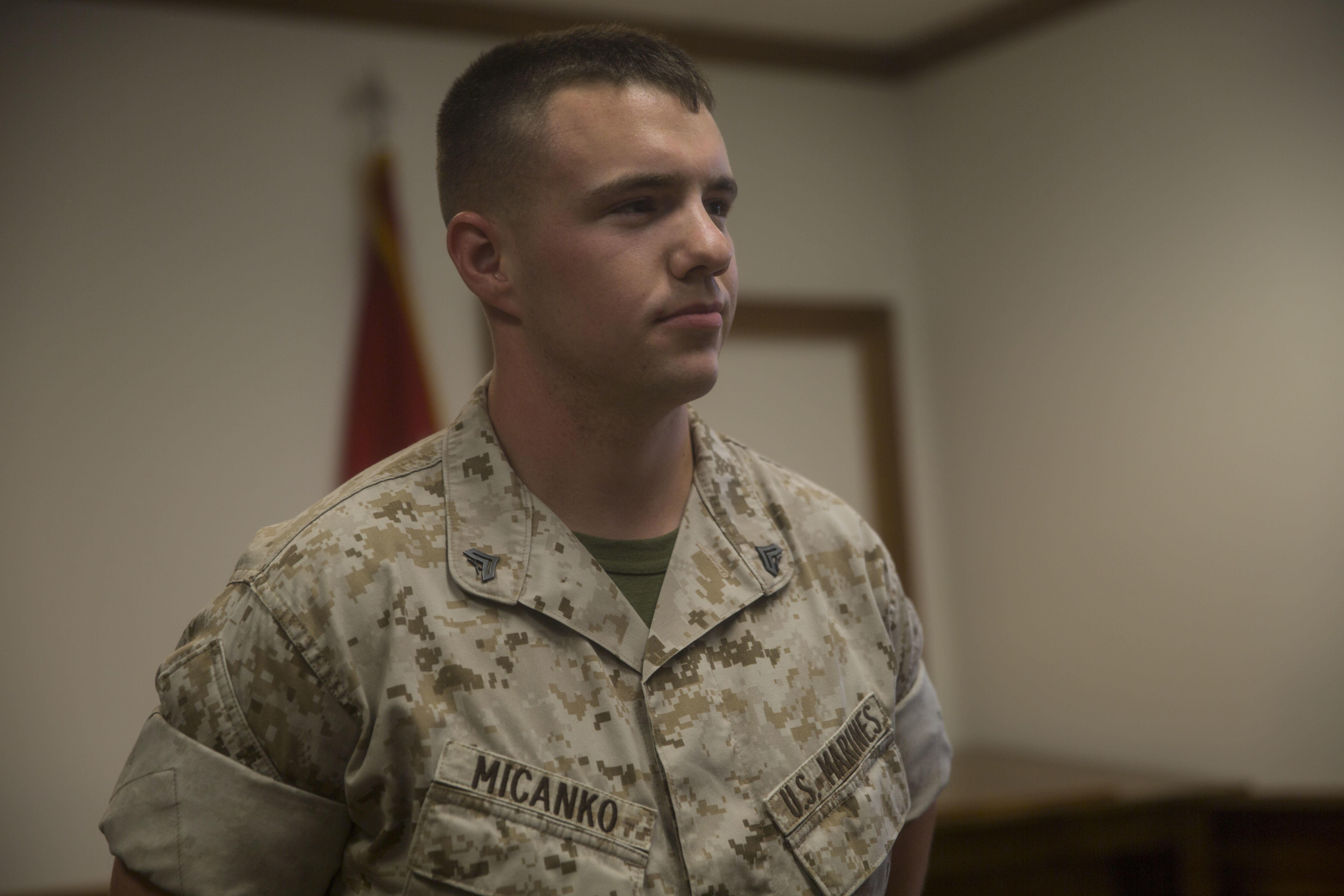 Marine saves Marine Corps more than $100,000 with repairs, receives ...