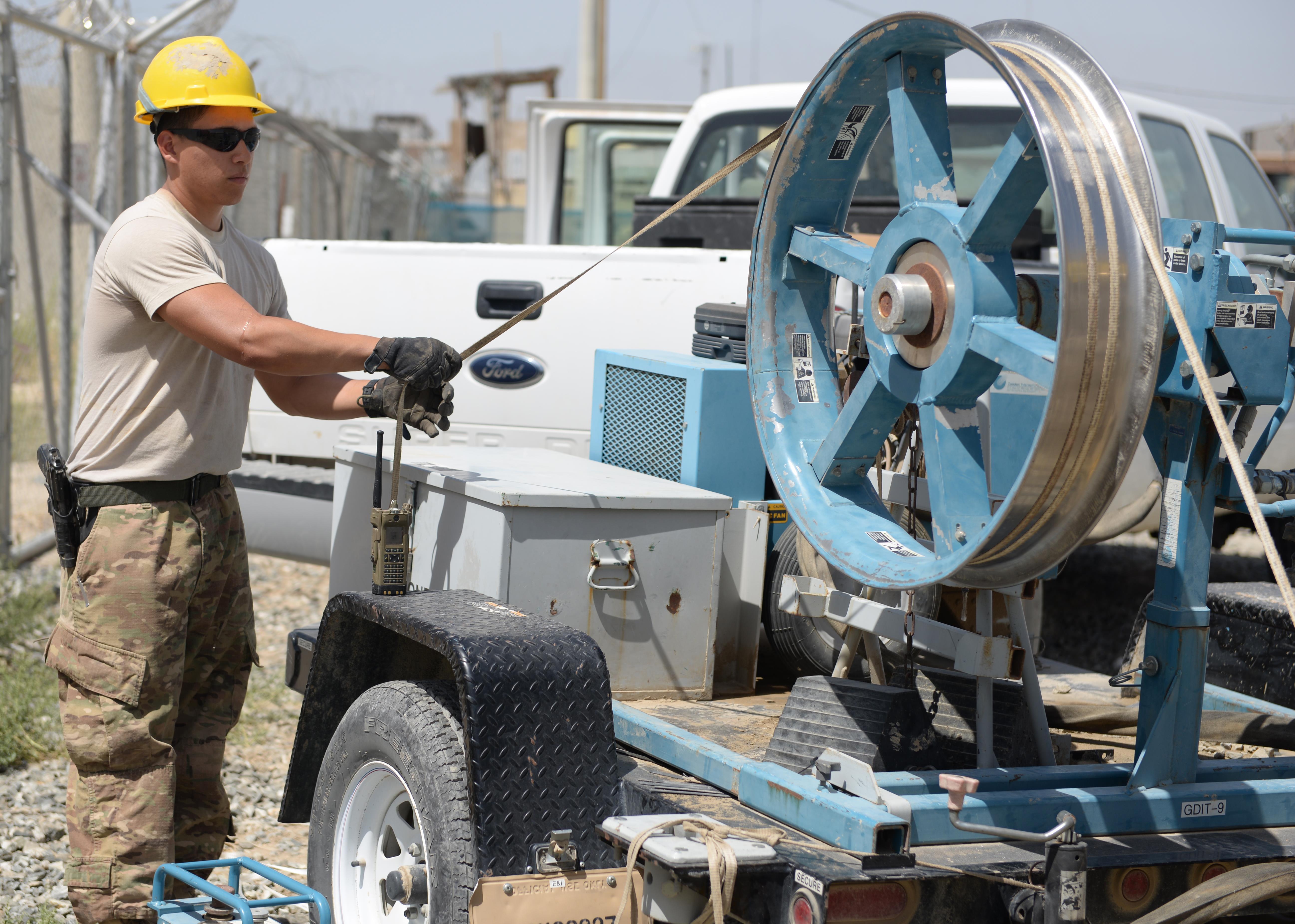 Engineering and Installations team keeps the BAF missions running > U.S ...