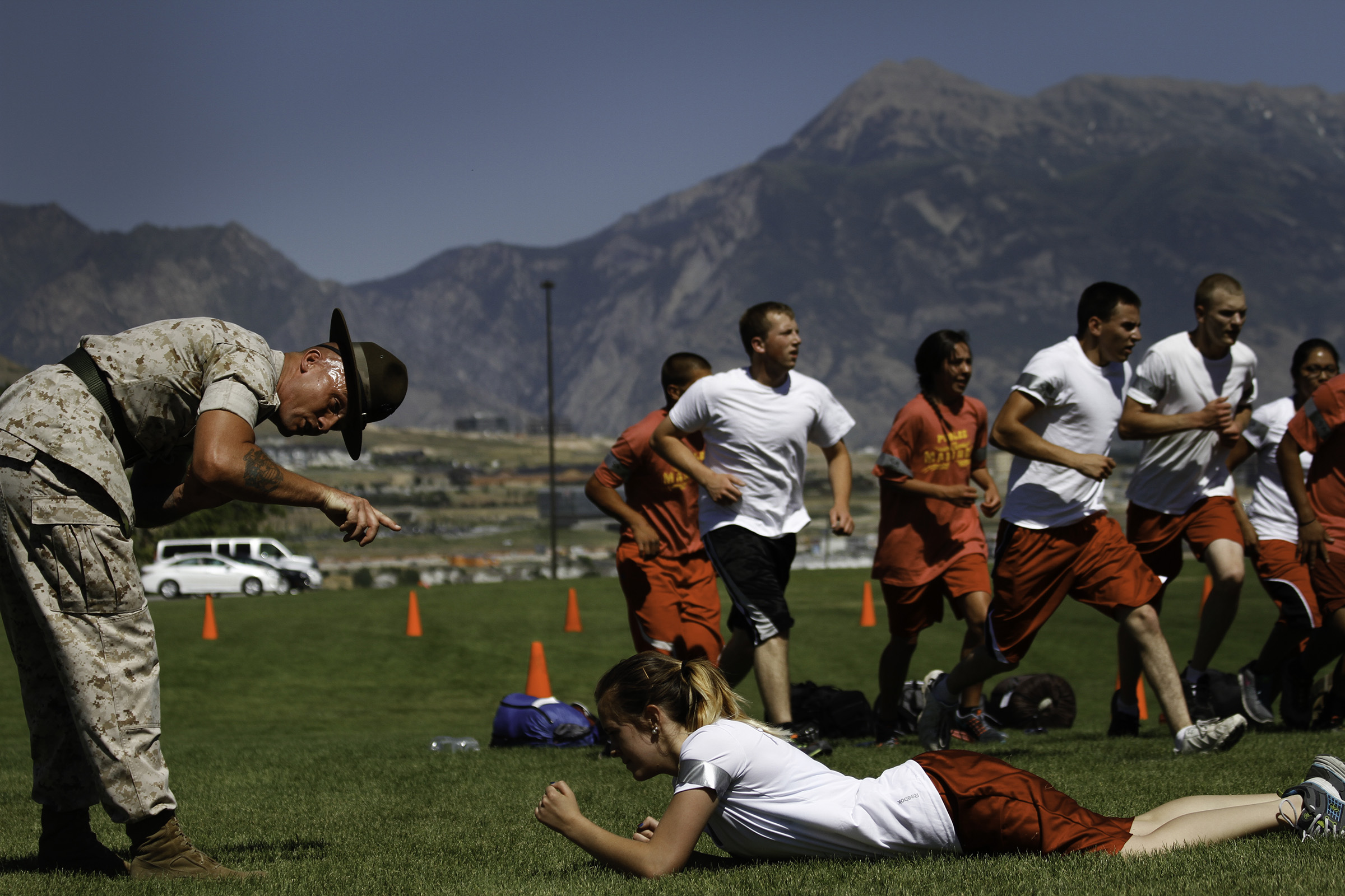 Drill Instructors Instill Corps Values in Future Marines