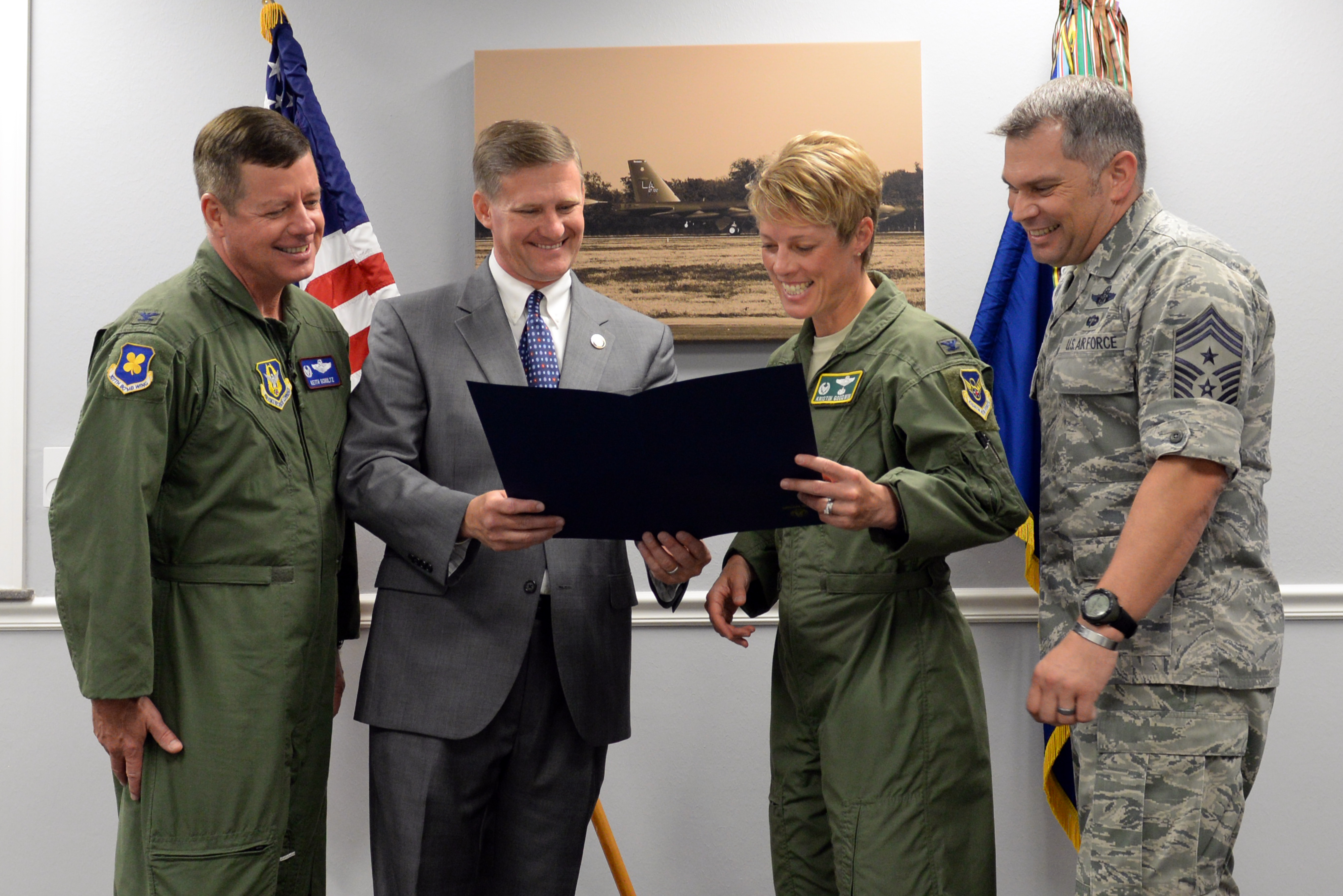 Louisiana Senate honors 2nd Bomb Wing > Air Force Global Strike Command ...