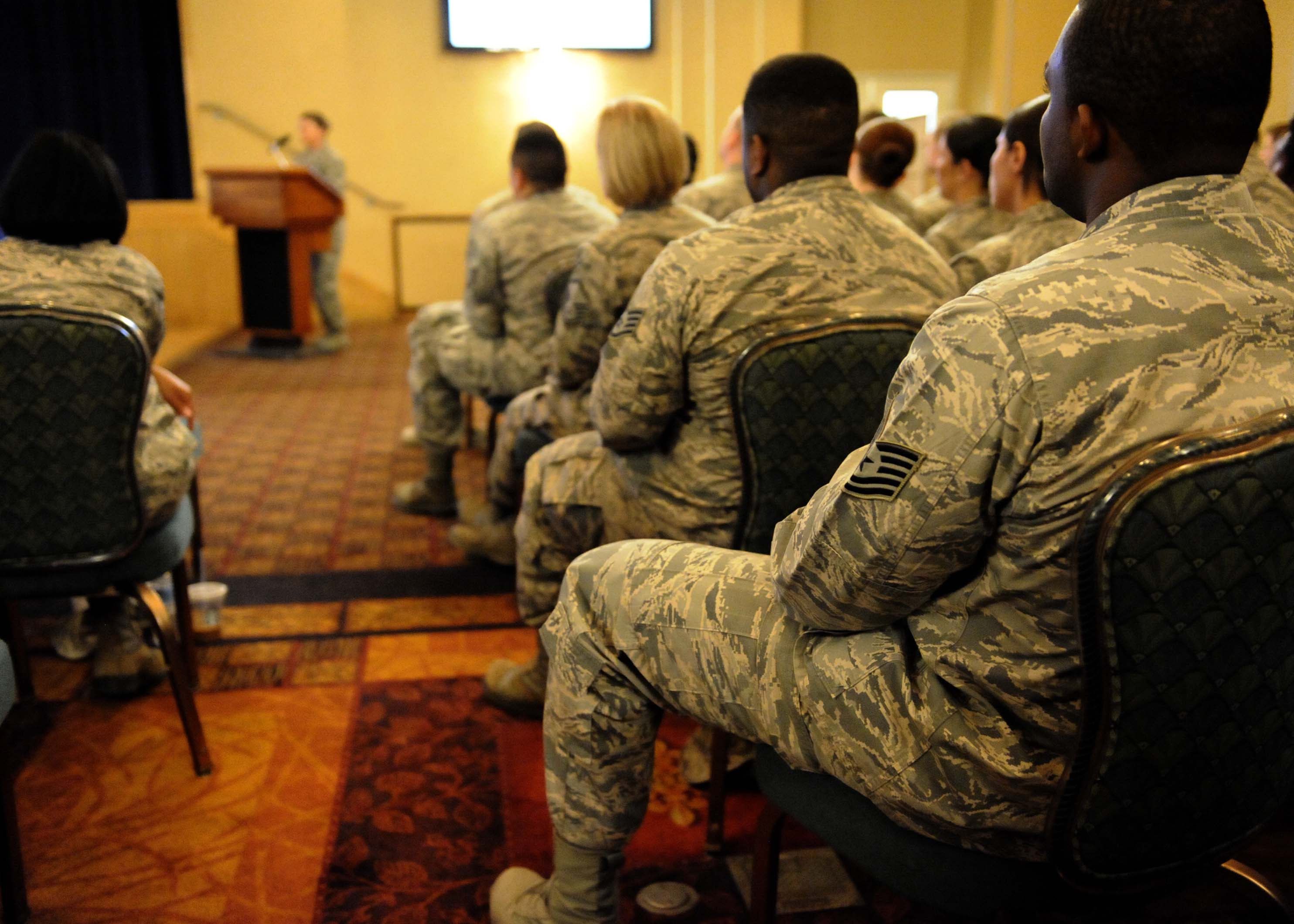 EES/WAPS briefing team visits Misawa Air Base