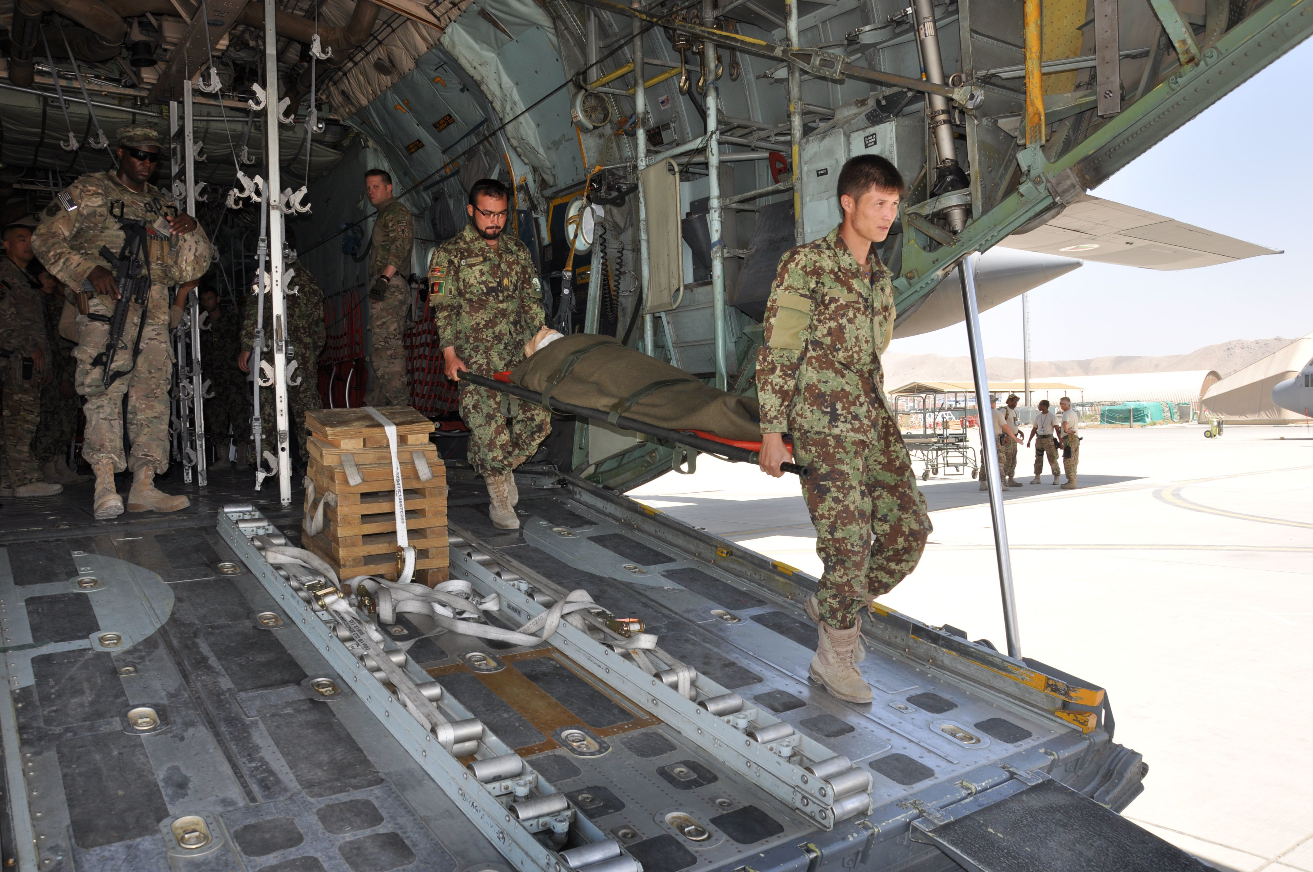 TAAC-Air advisers provide C-130 medevac training to Afghan medics ...