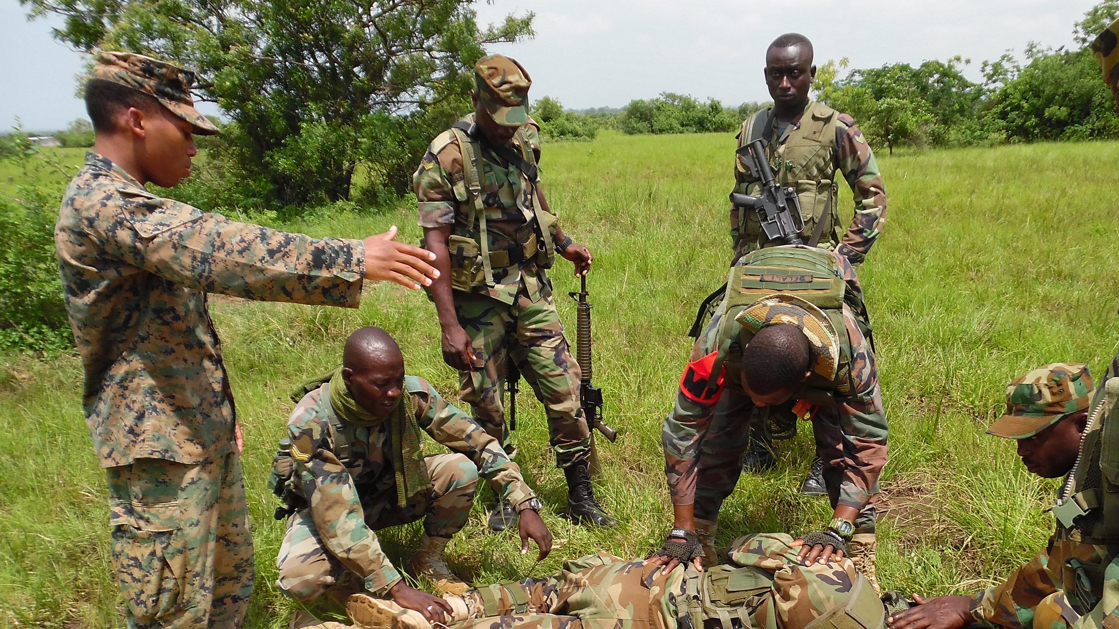 U.S. Marines, Ghanaian Soldiers refine infantry skills > United States ...