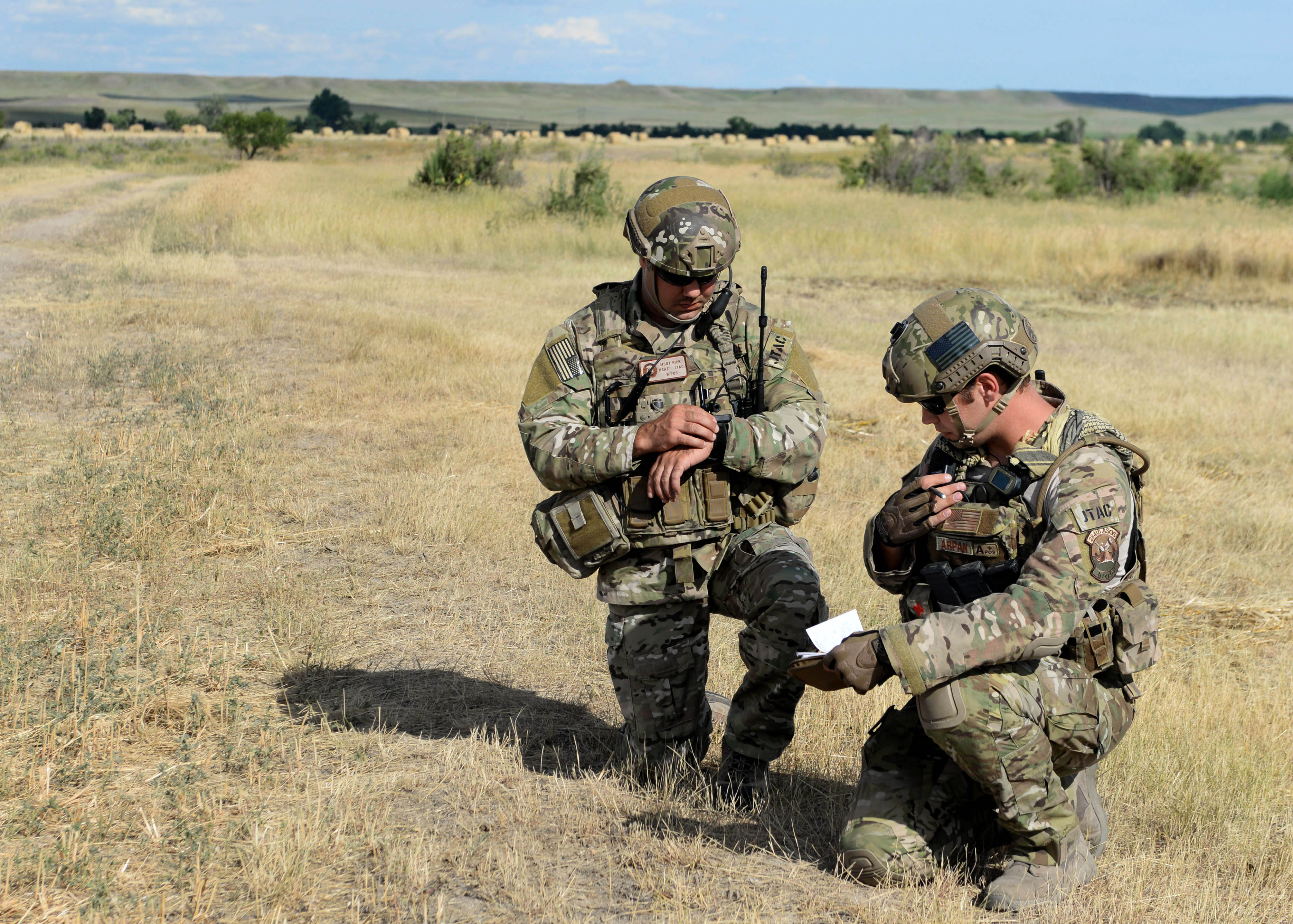 JTAC executes close air support mission