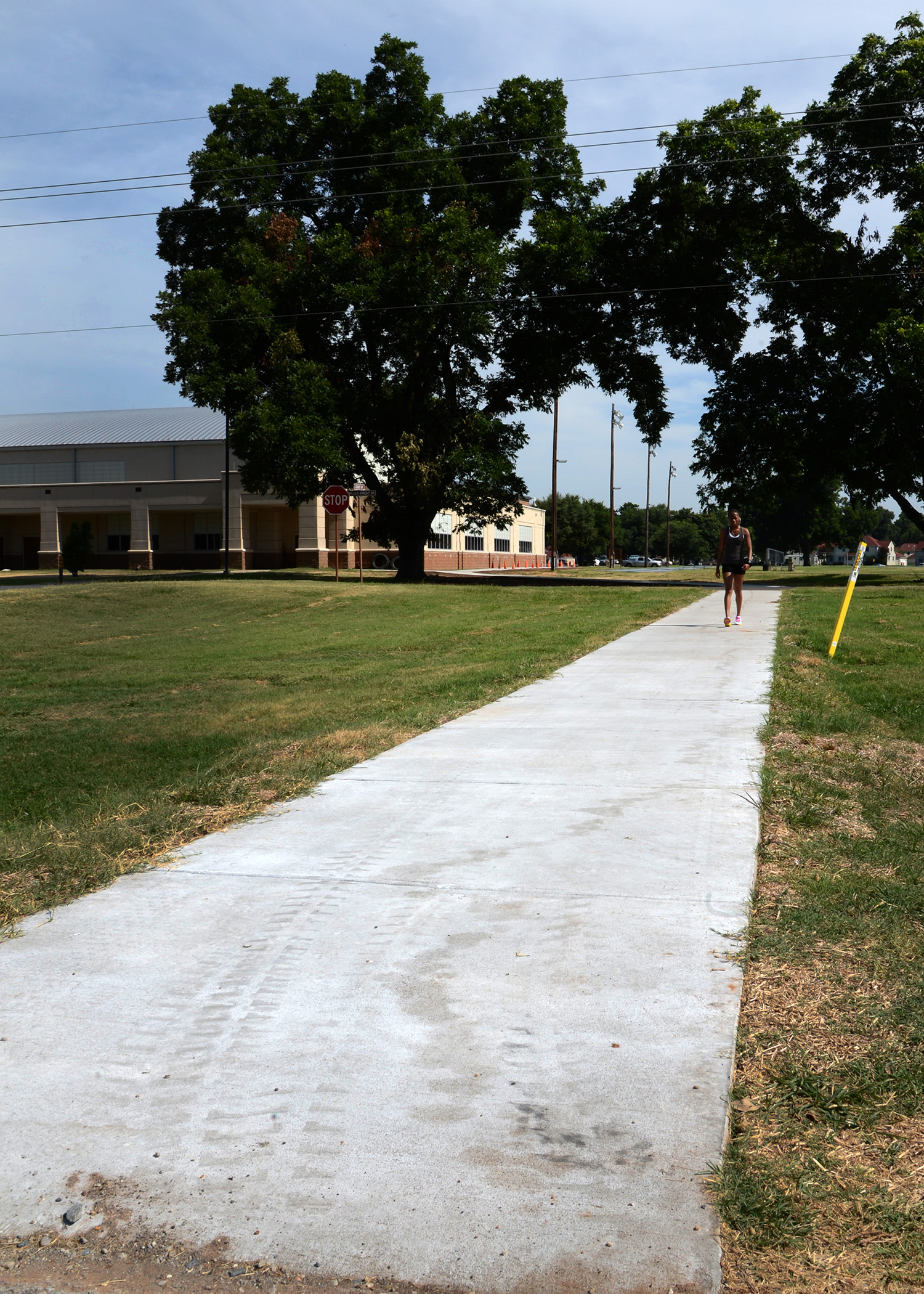 Sidewalks: One small step for the fitness center, one giant leap for ...