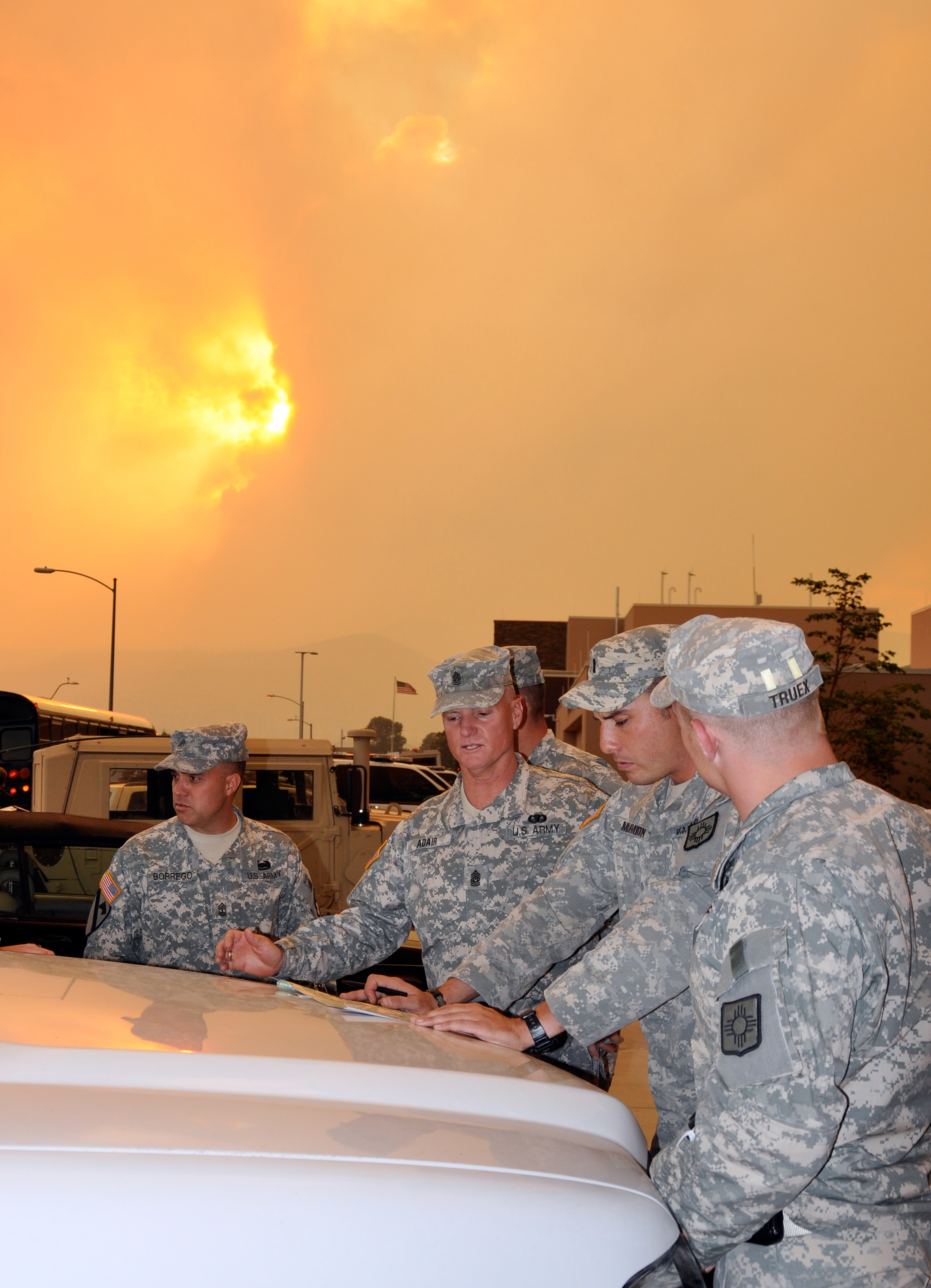 The New Mexico National Guard w