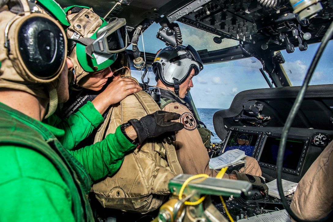 INSIDE A SEAHAWK | U.S. Department of War