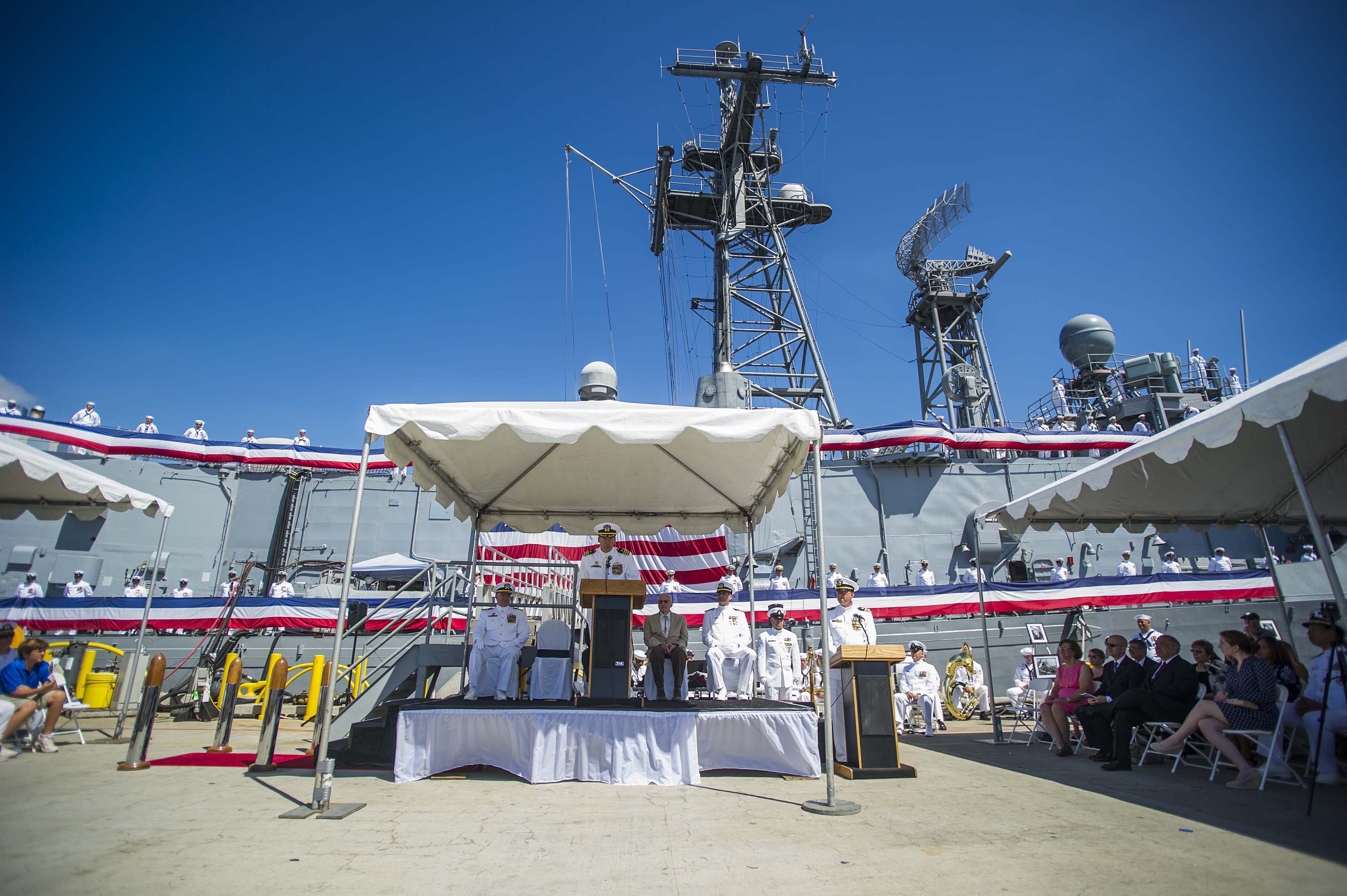 Final West Coast Frigate, USS Gary, Decommissioned > United States Navy ...