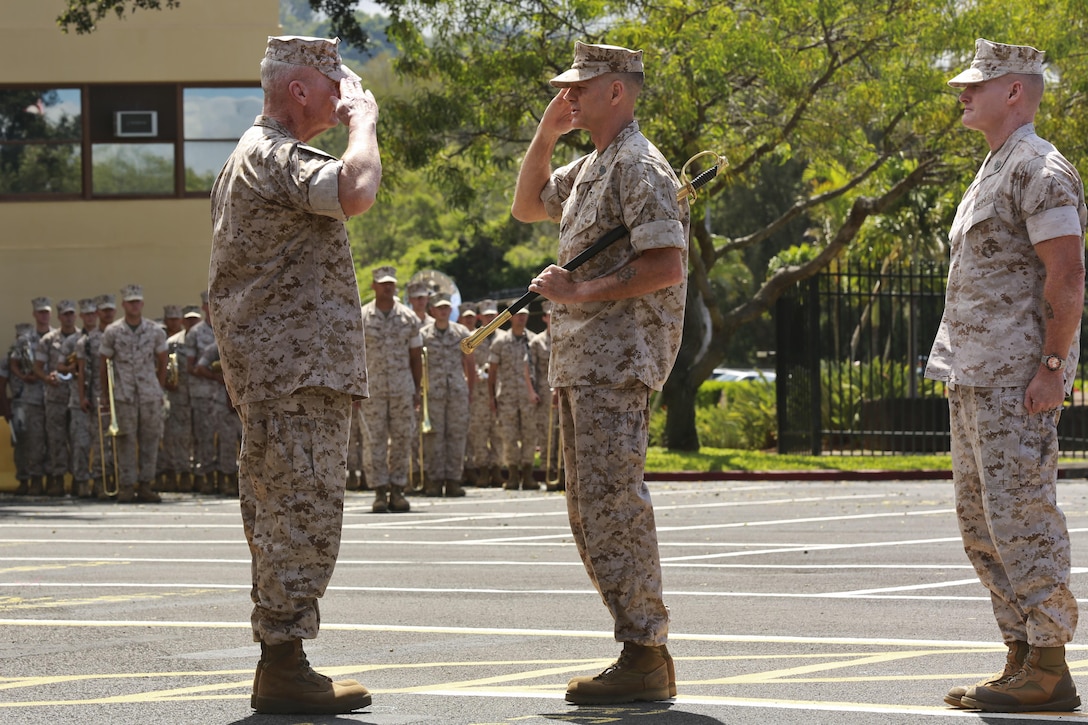 MARFORPAC welcomes new force sergeant major