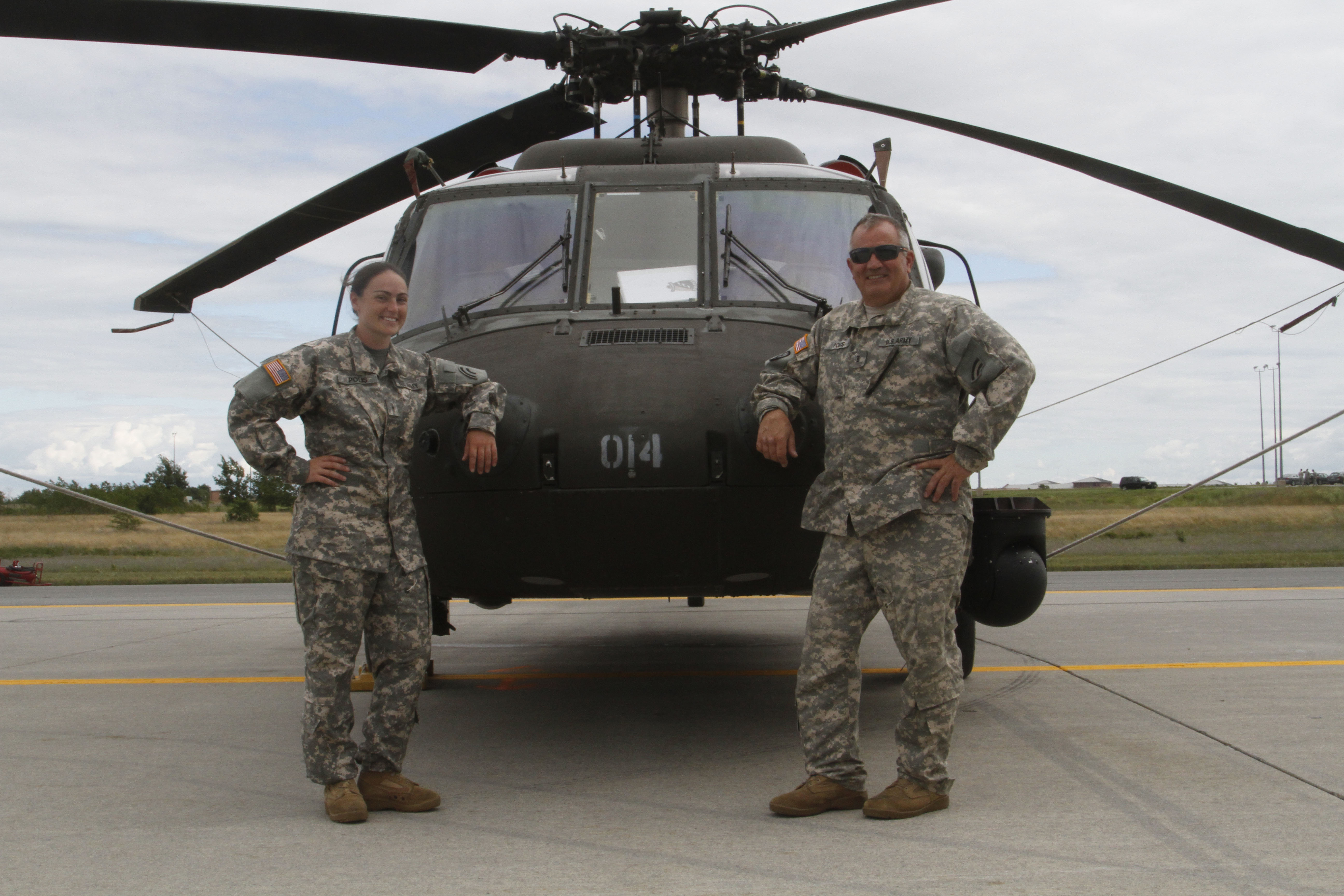 Like father, like daughter - New York Army Guard pilots fly together > National Guard > Article View