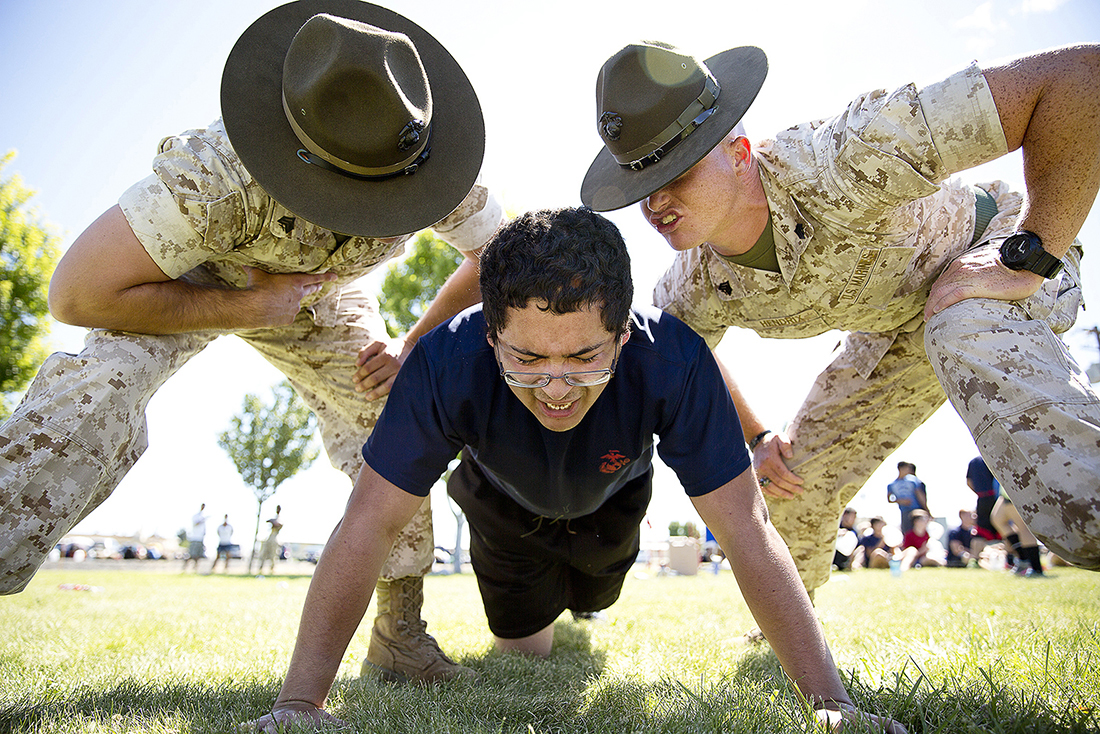 Marine Corps drill instructors prepare Pacific Northwest enlistees for ...