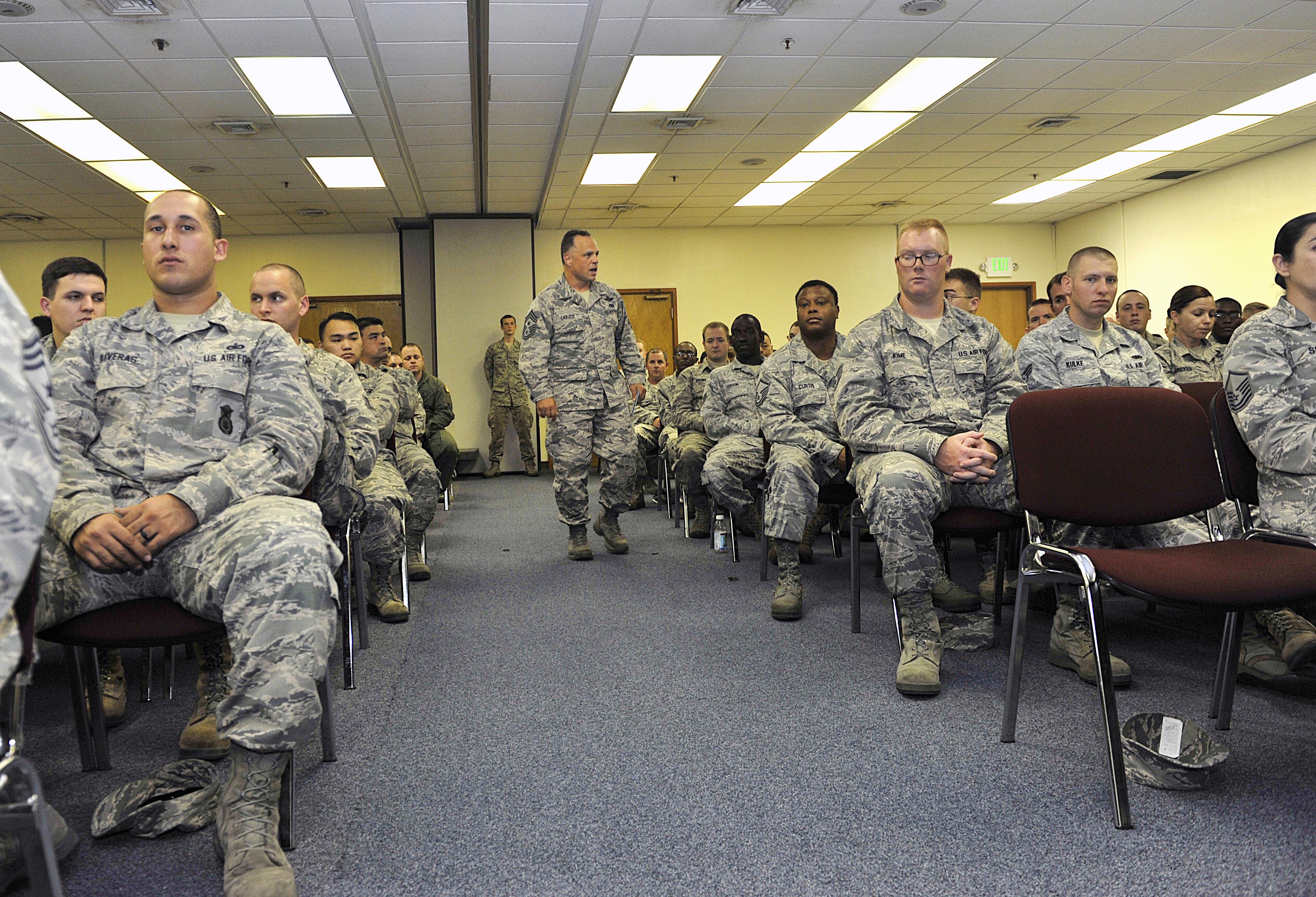 AFSOC command chief visits Kadena