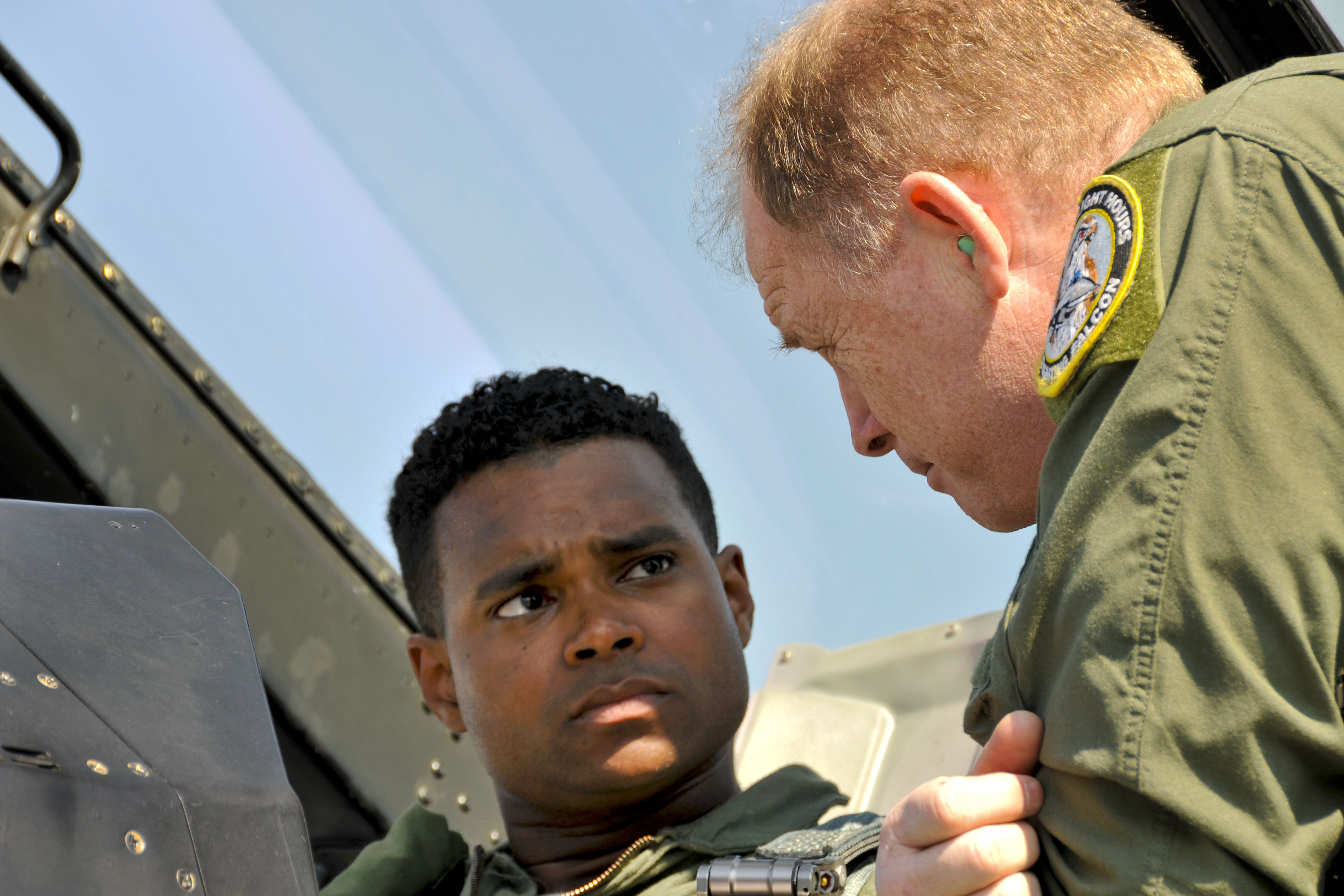 U.S. Air Force Staff Sgt. Henry Ramirez-Ramirez, left, and U.S. Air ...