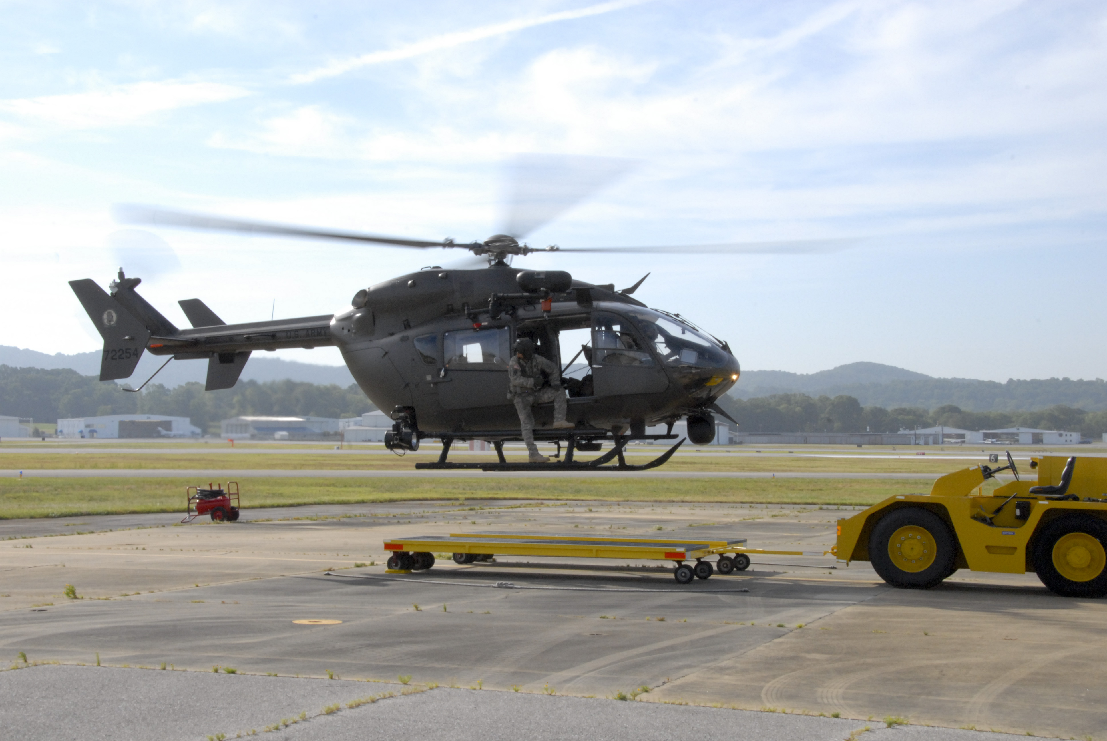 Army National Guard Supports 117th Air Refueling Wing