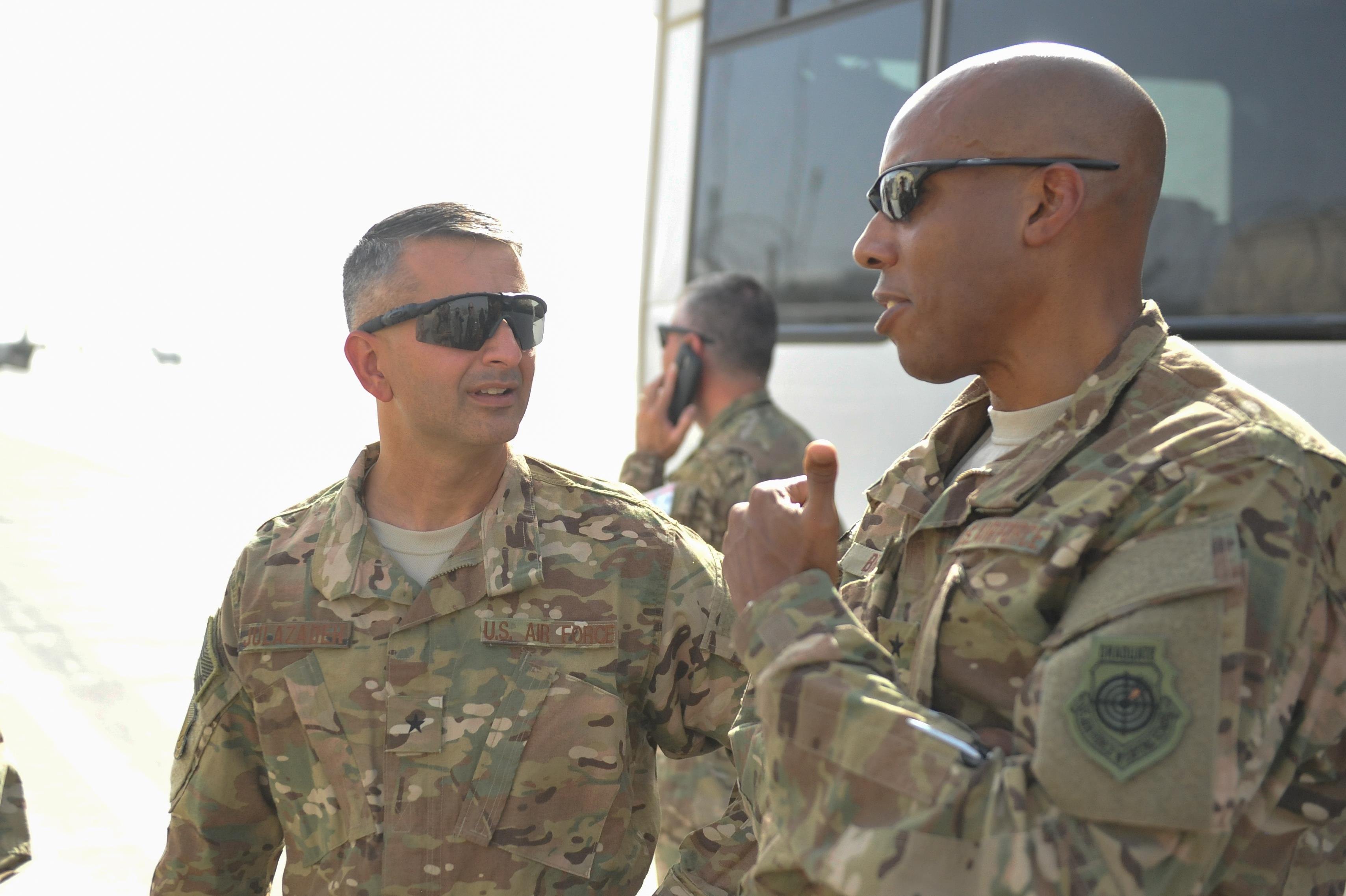 AFCENT commander visits Afghanistan Airmen