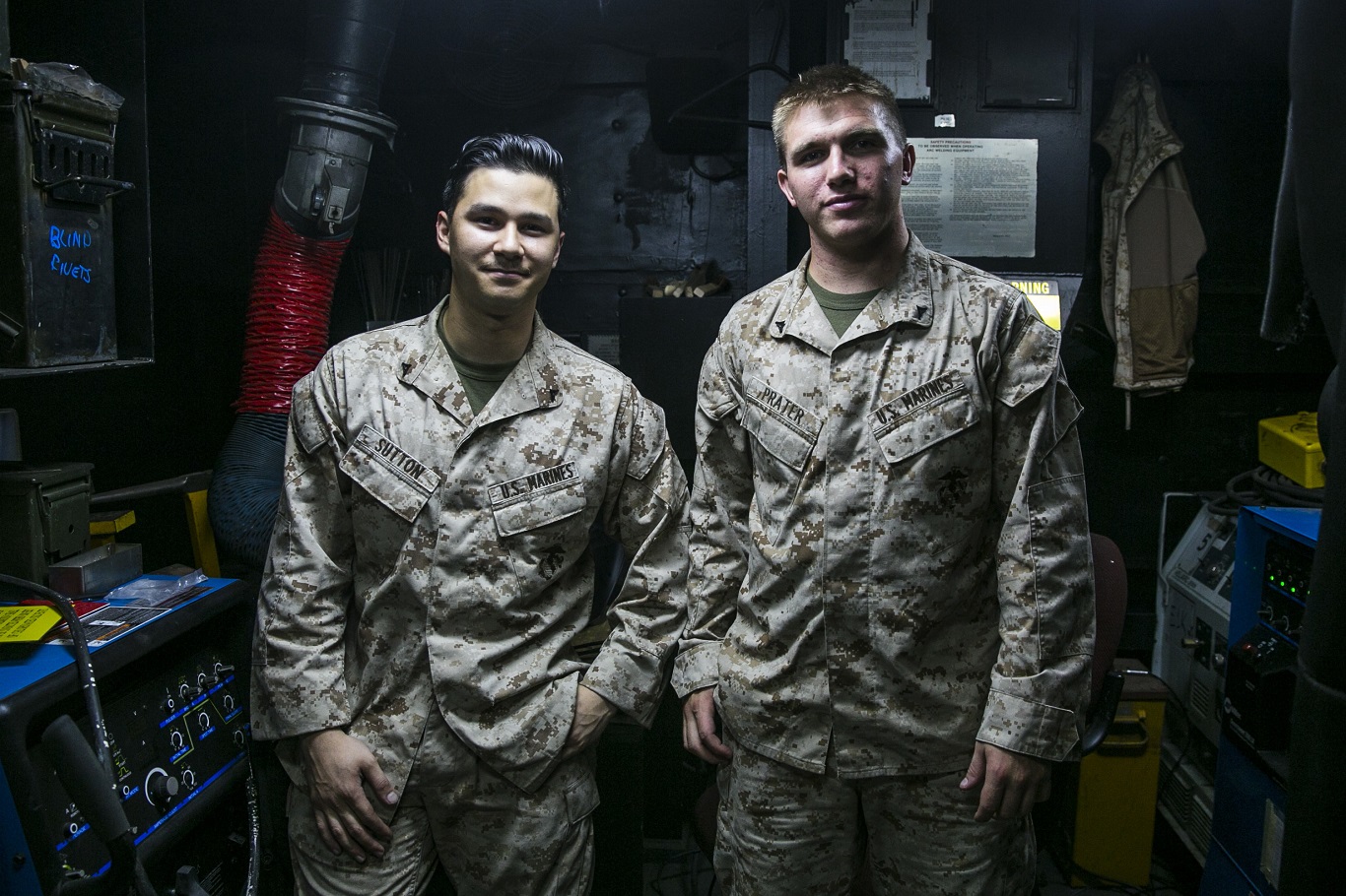 One Team, One Fight: AIMD Marines improve living conditions