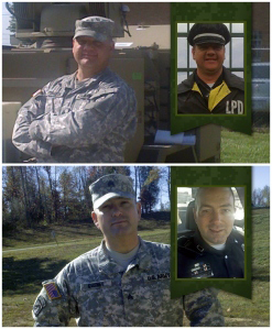 Sgt. Scott Sturgeon and Sgt. Donald Gosney