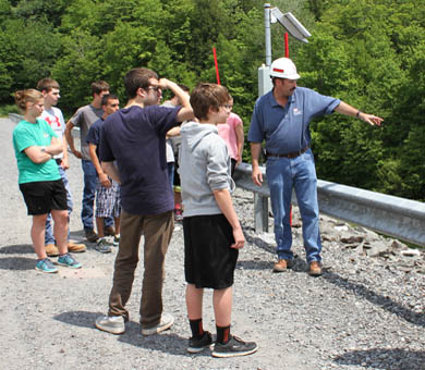Prompton Dam Student Tour