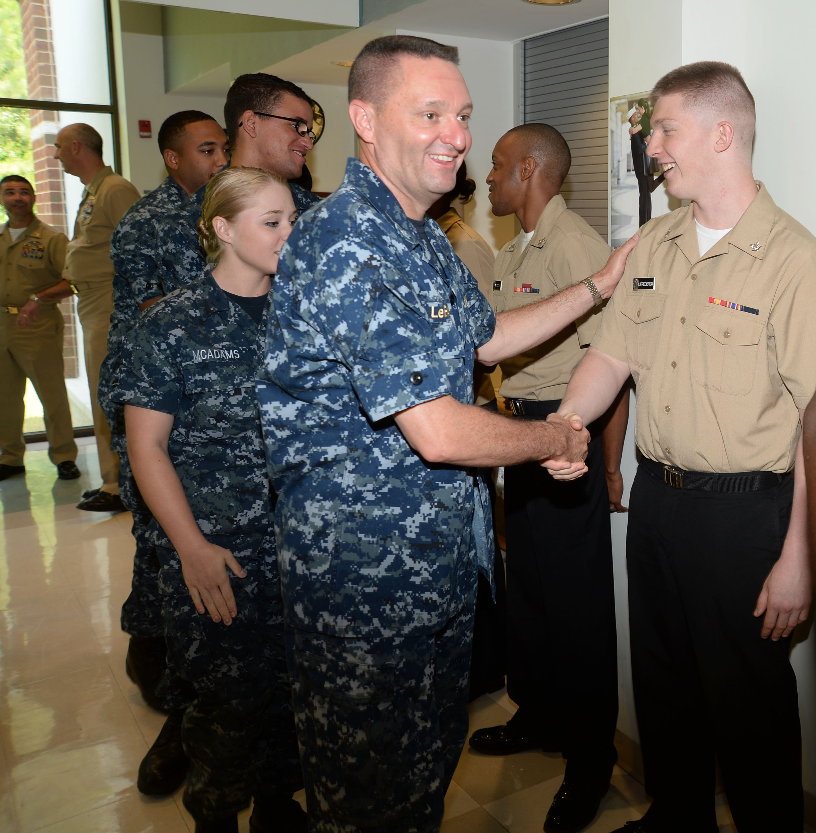 NBHC Albany sailors achieve new rank at frocking ceremony > Marine ...