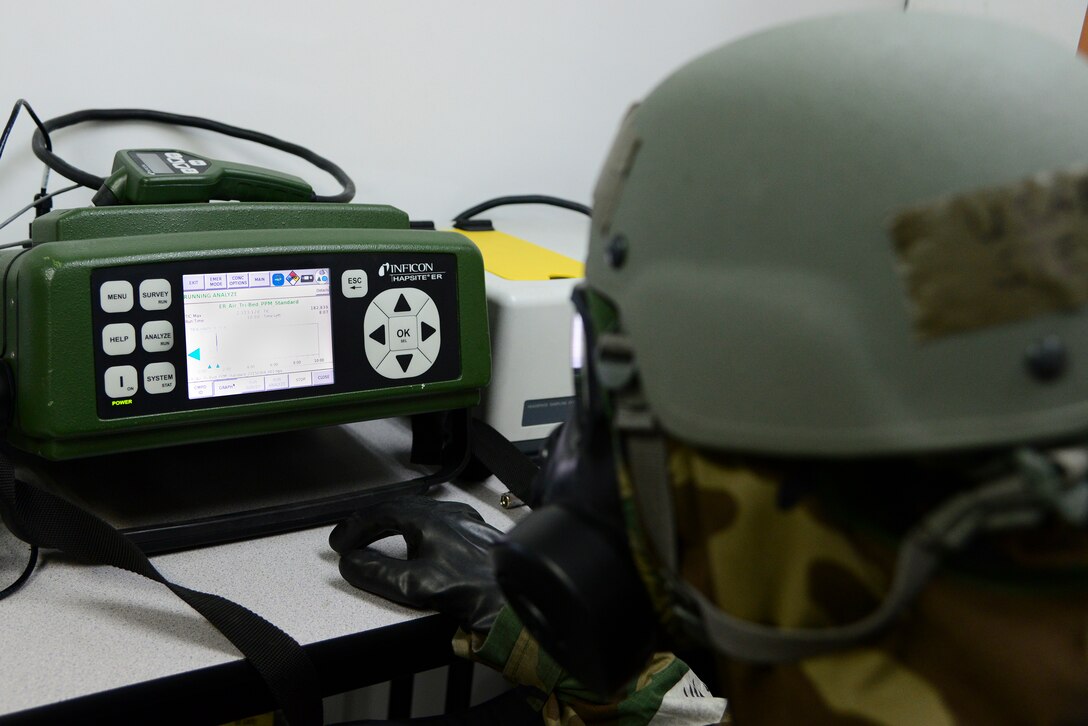 Ready Airmen: Bioenvironmental assess hazards, recommends PPE