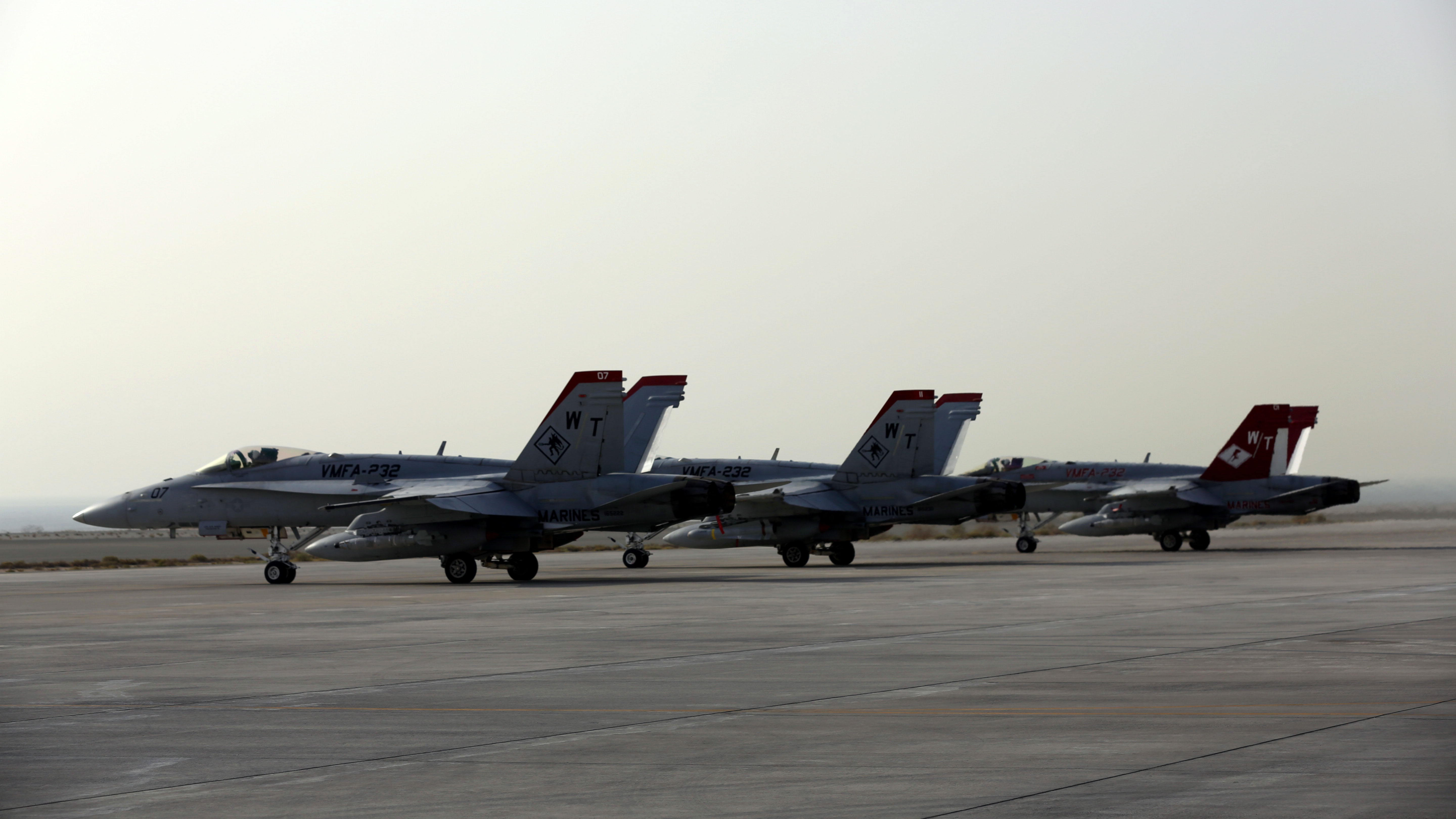 U.S. Marines Conduct Operation Inherent Resolve Strikes