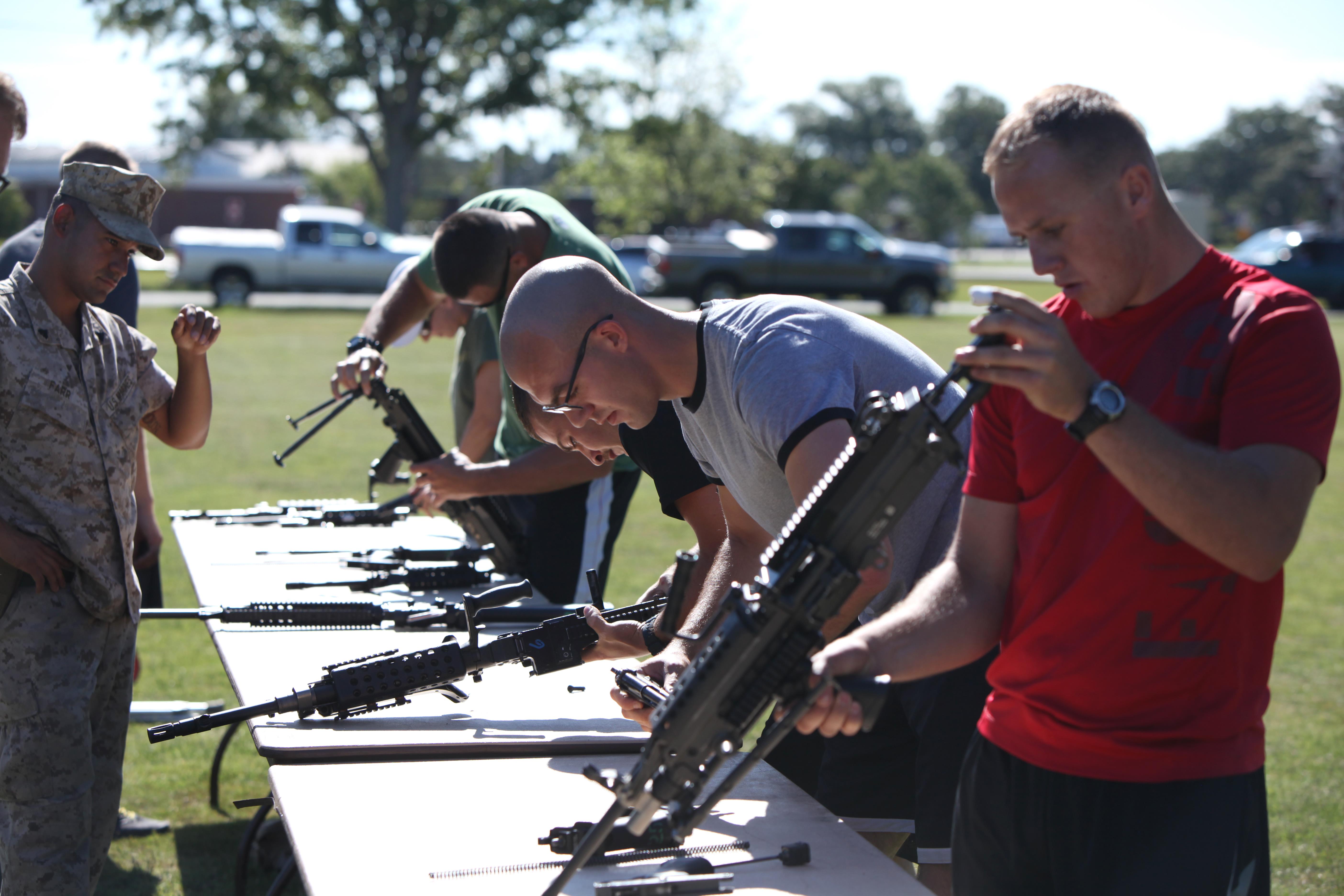 MWSS-271 Marines go head-to-head for bragging rights in field meet