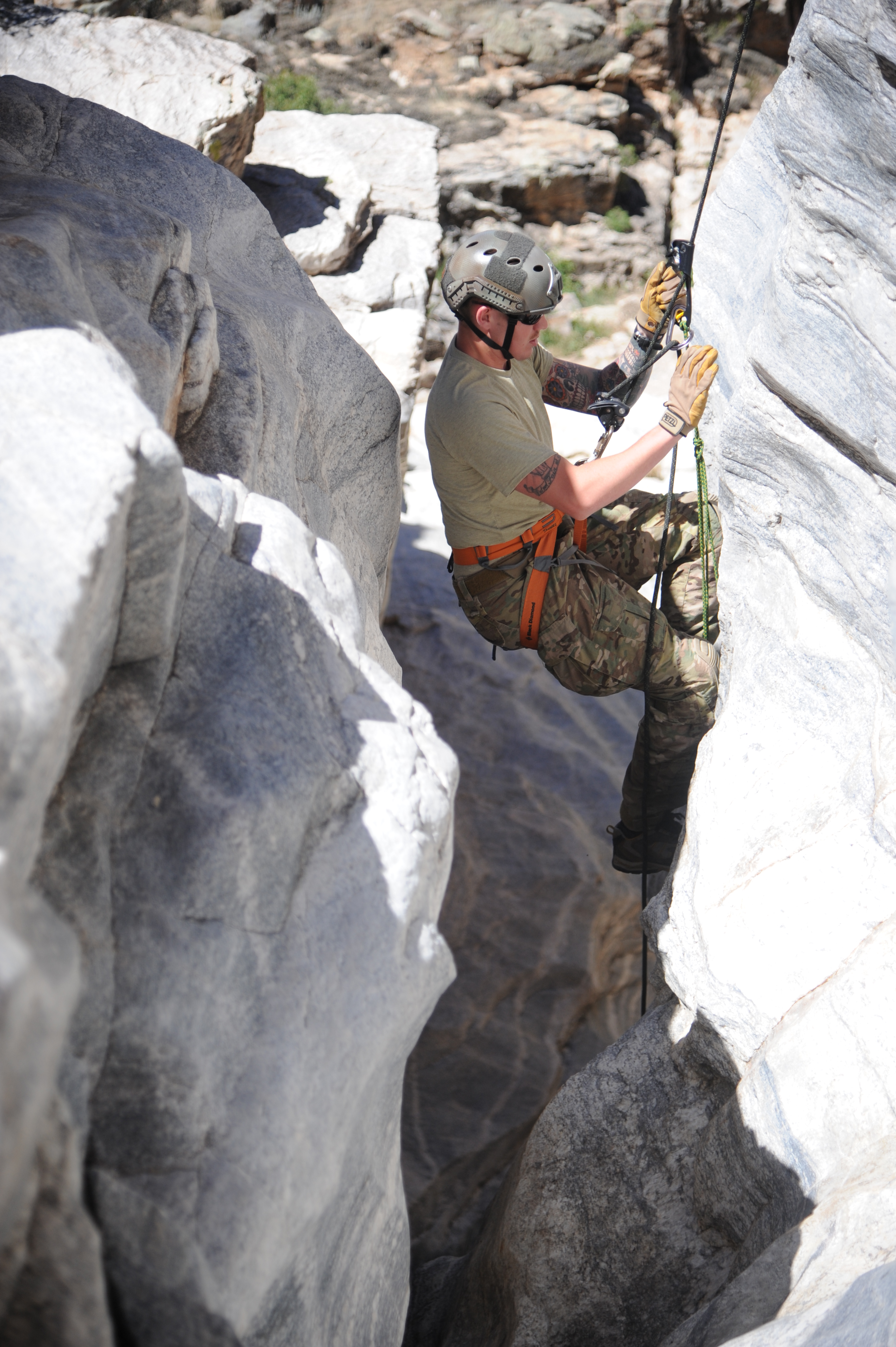 Angel Thunder 2015: High Angle Rescue