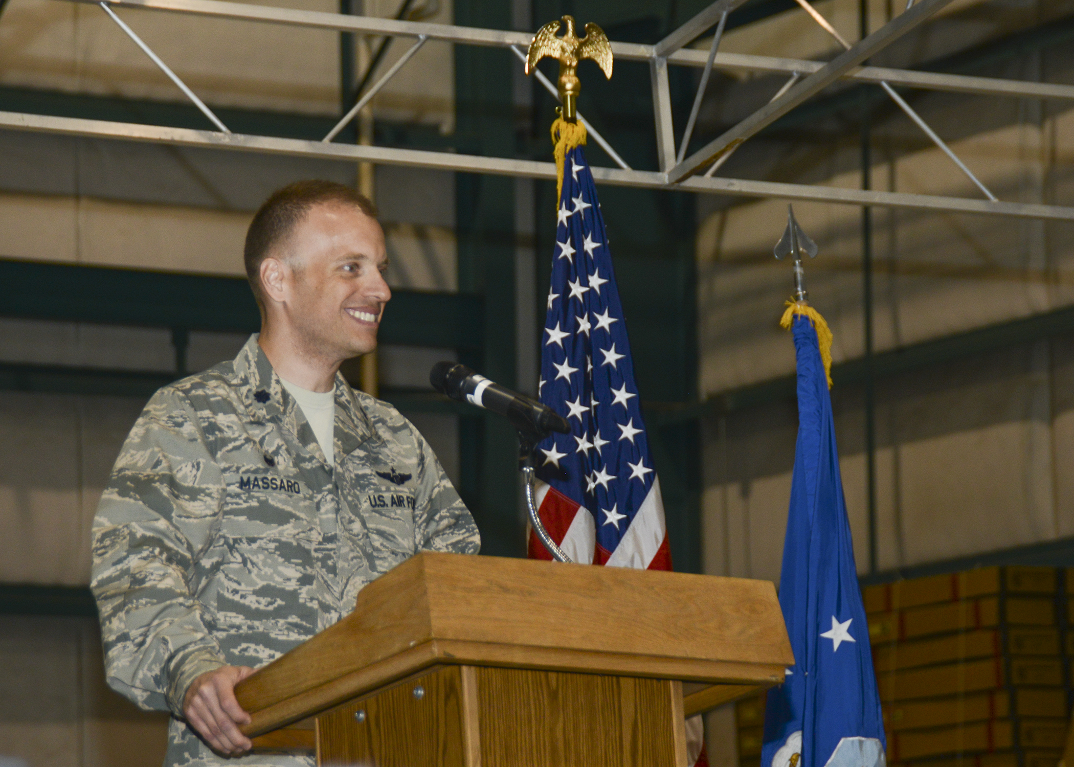 Massaro introduced as new 412th OSS CC > Edwards Air Force Base > News