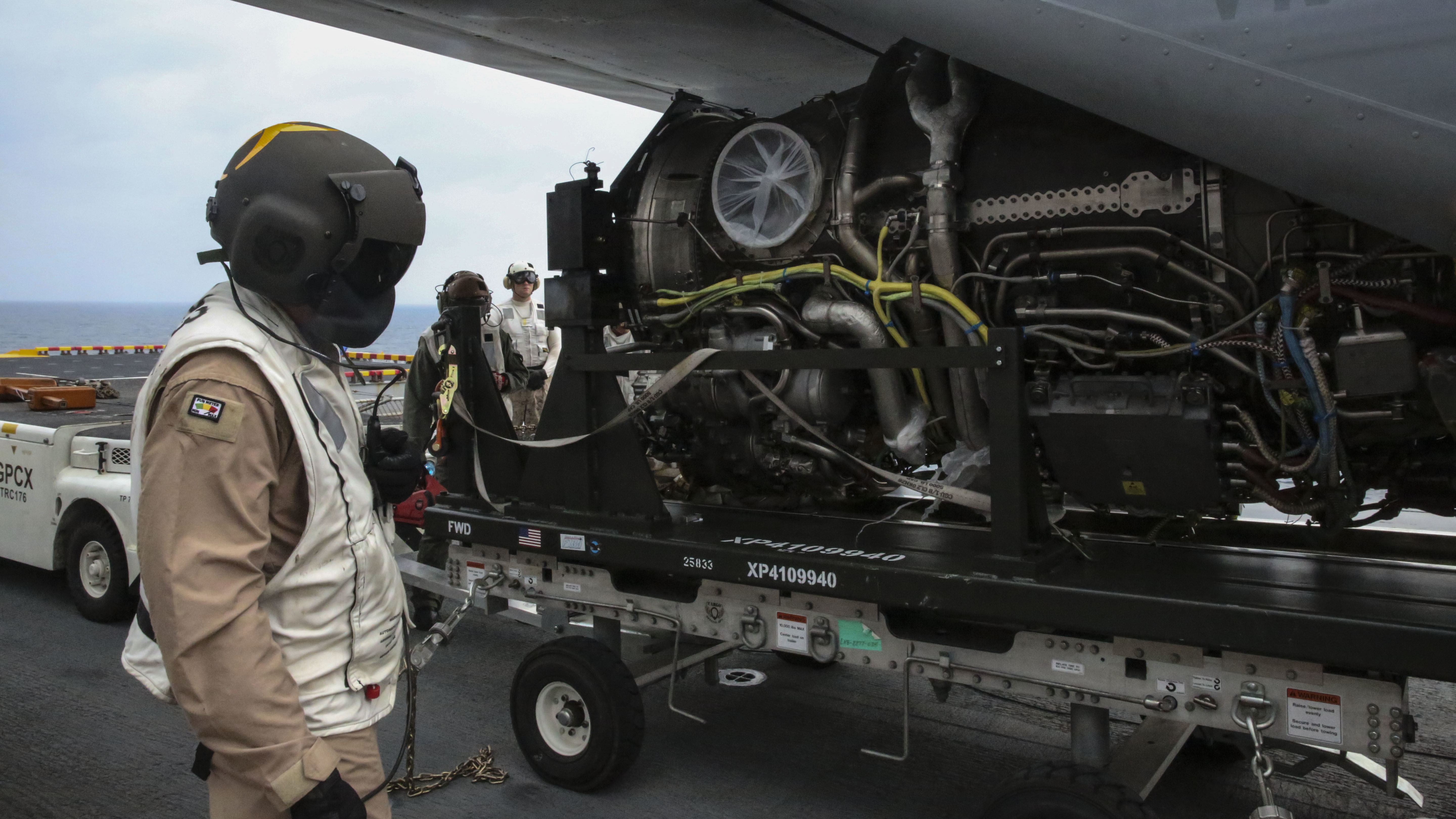 Marine Ospreys support Lightning out at sea