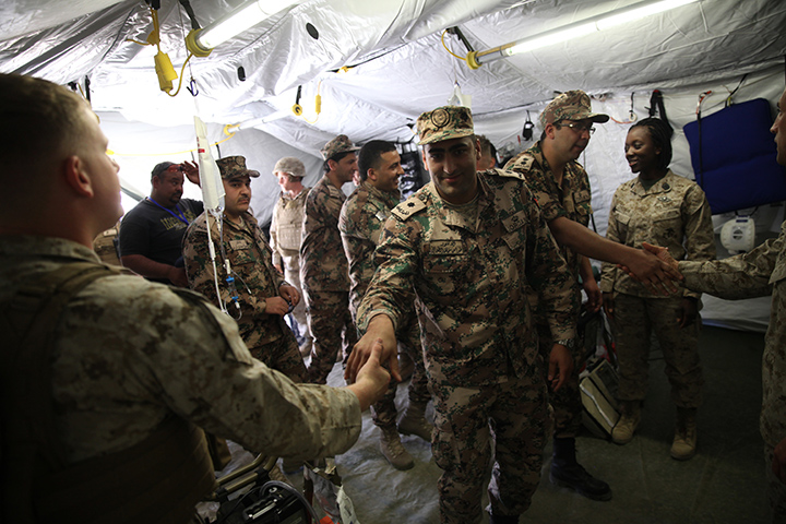 Medical Team conducts CASEVAC during Exercise Eager Lion