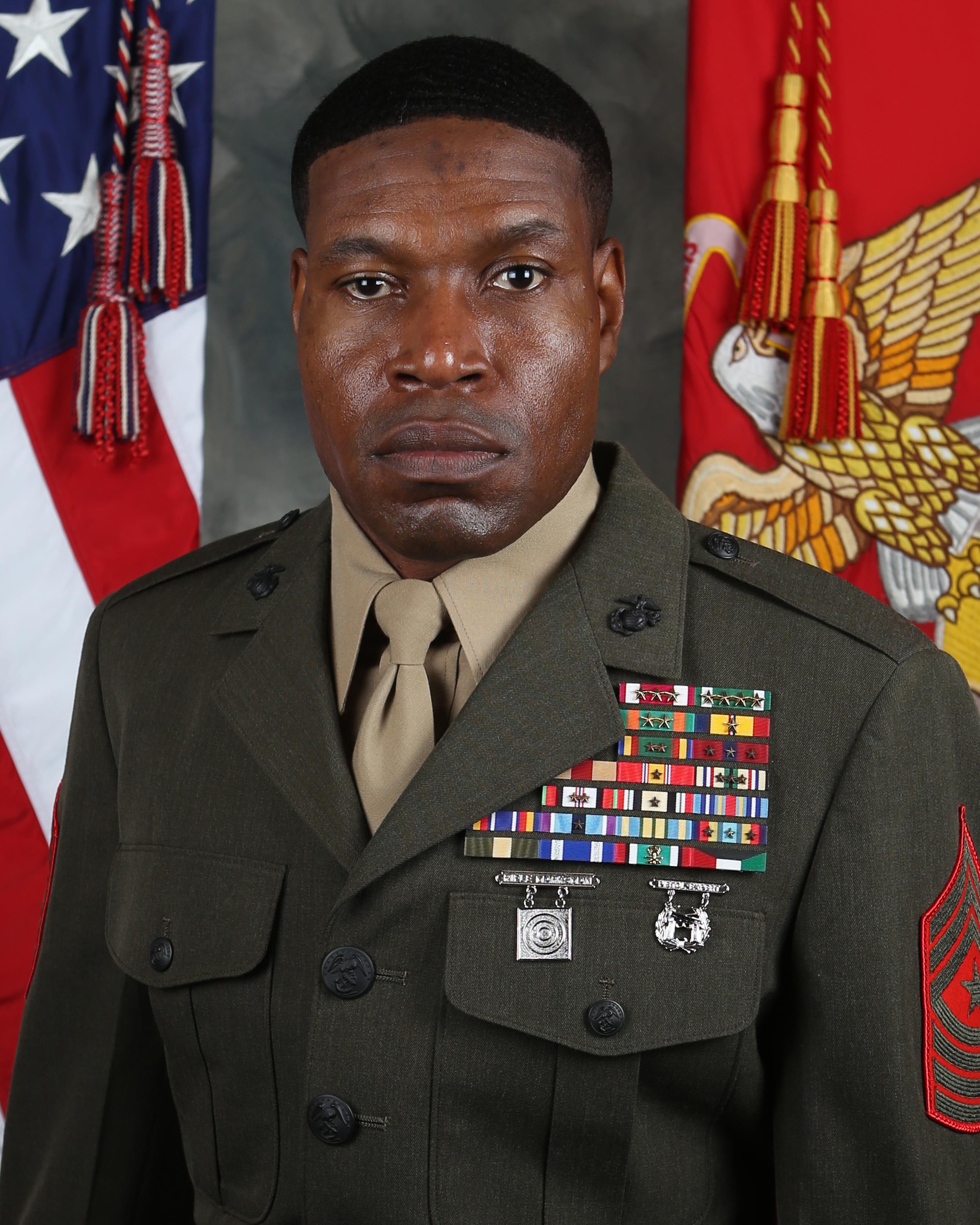 Sergeant Major Clifford W. Wiggins > 5th Marine Expeditionary Brigade ...
