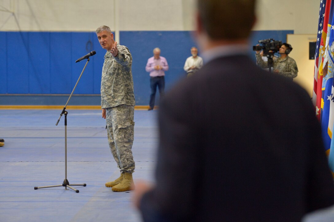 U.S. Army Gen. David M. Rodriguez, commander of U.S. Africa Command ...