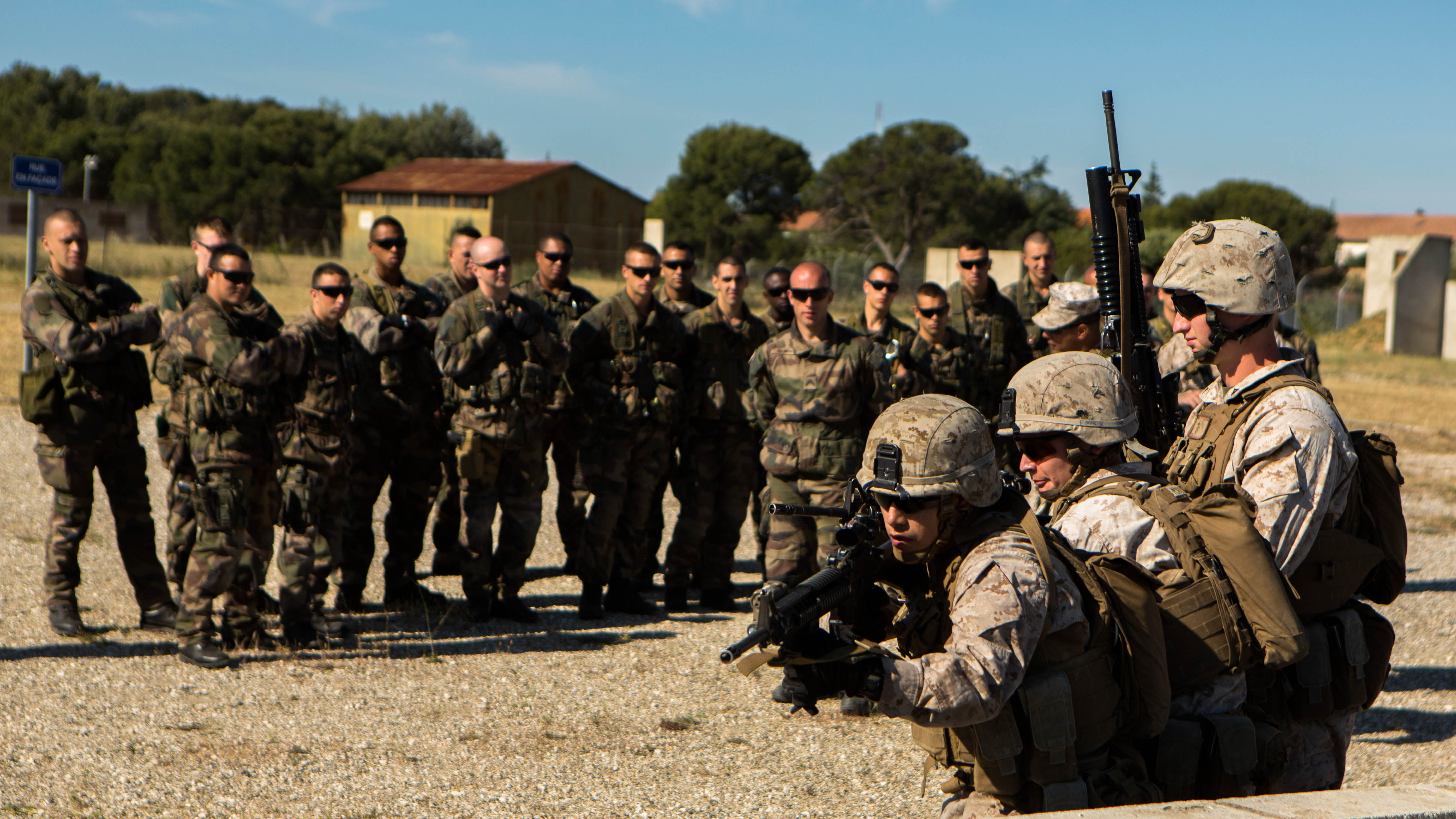 Marines, French Legionnaires Train For African Deployments