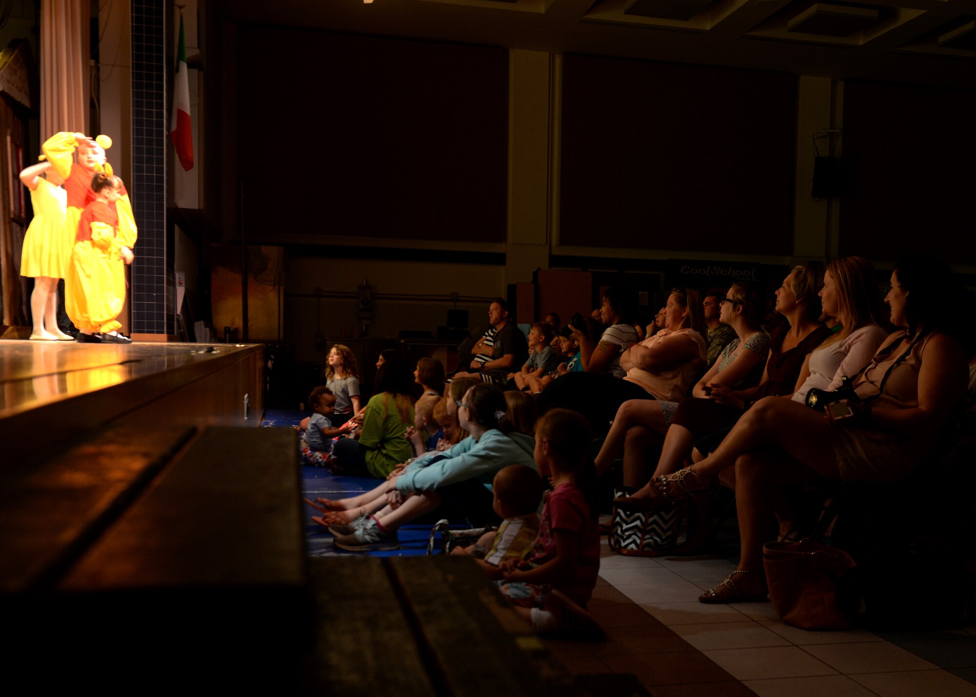 Full house for community theater opening night > Aviano Air Base > News ...