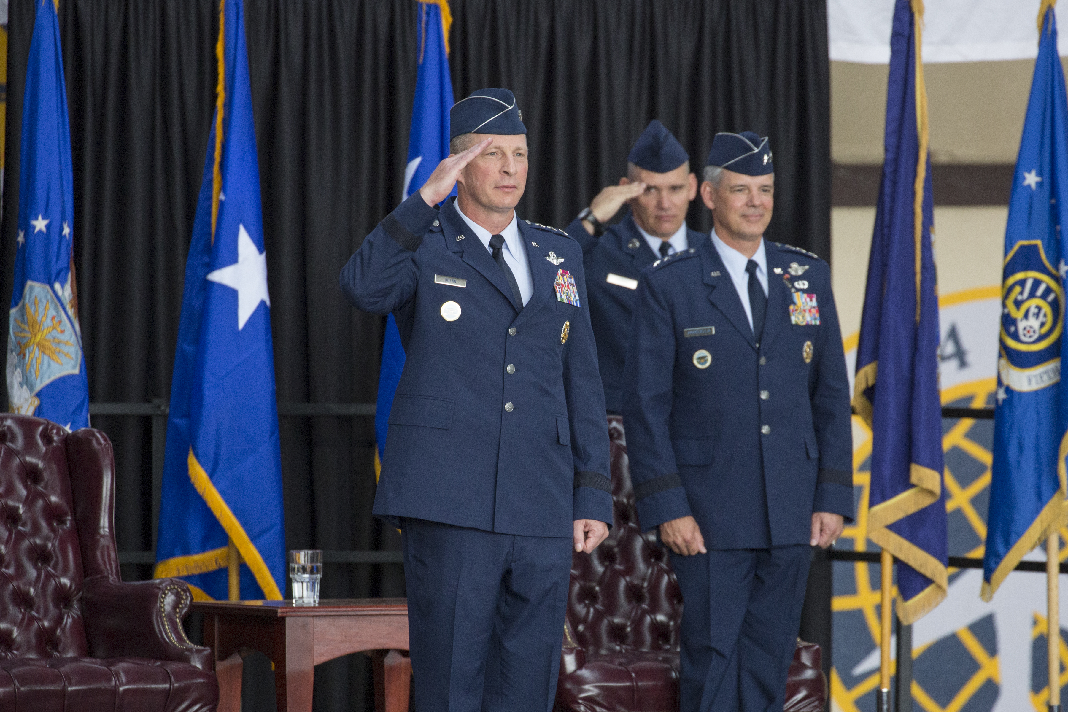 USFJ, 5 AF change of command ceremony