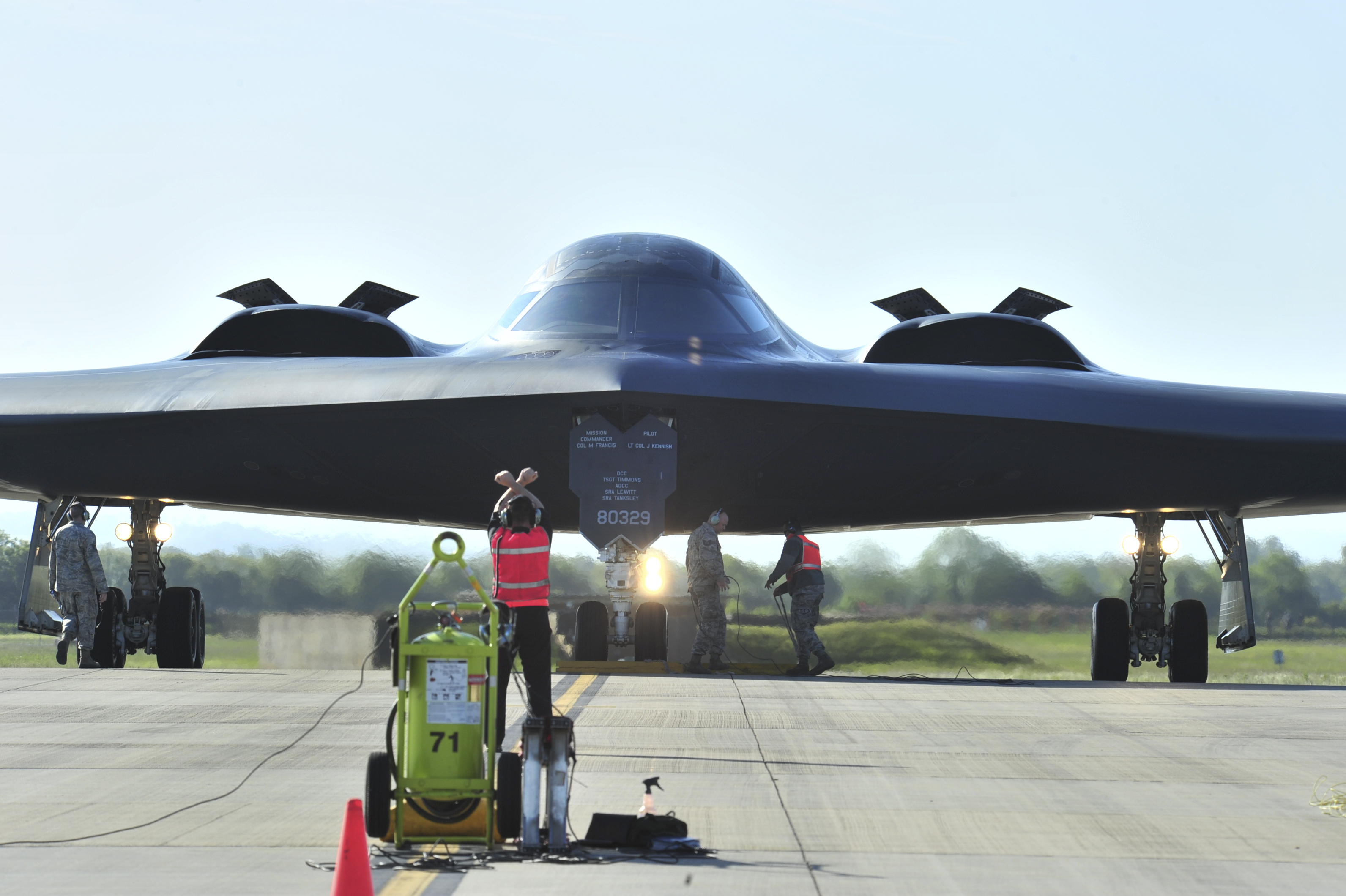 B-2s demonstrate global reach