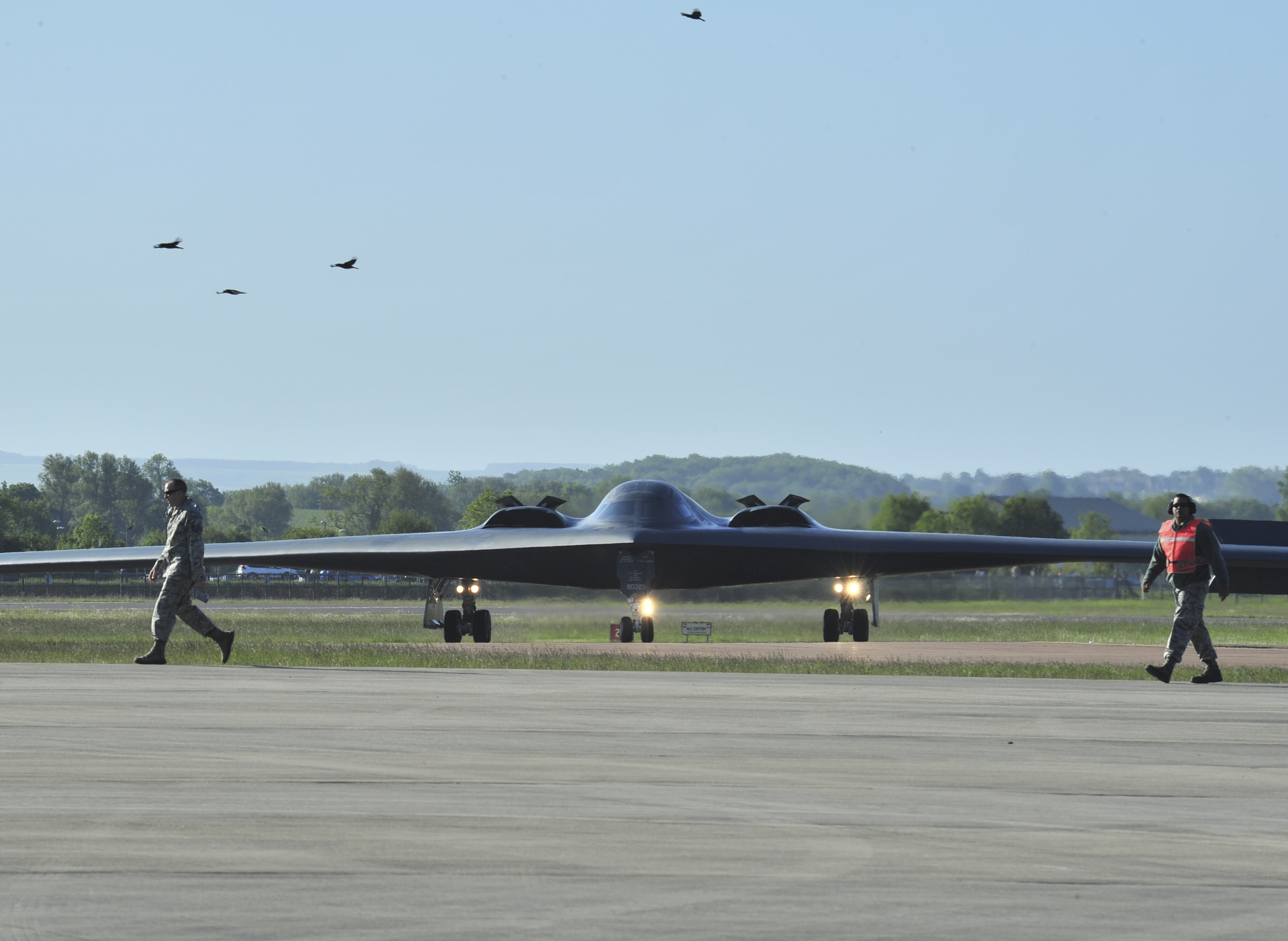 B-2s demonstrate global reach