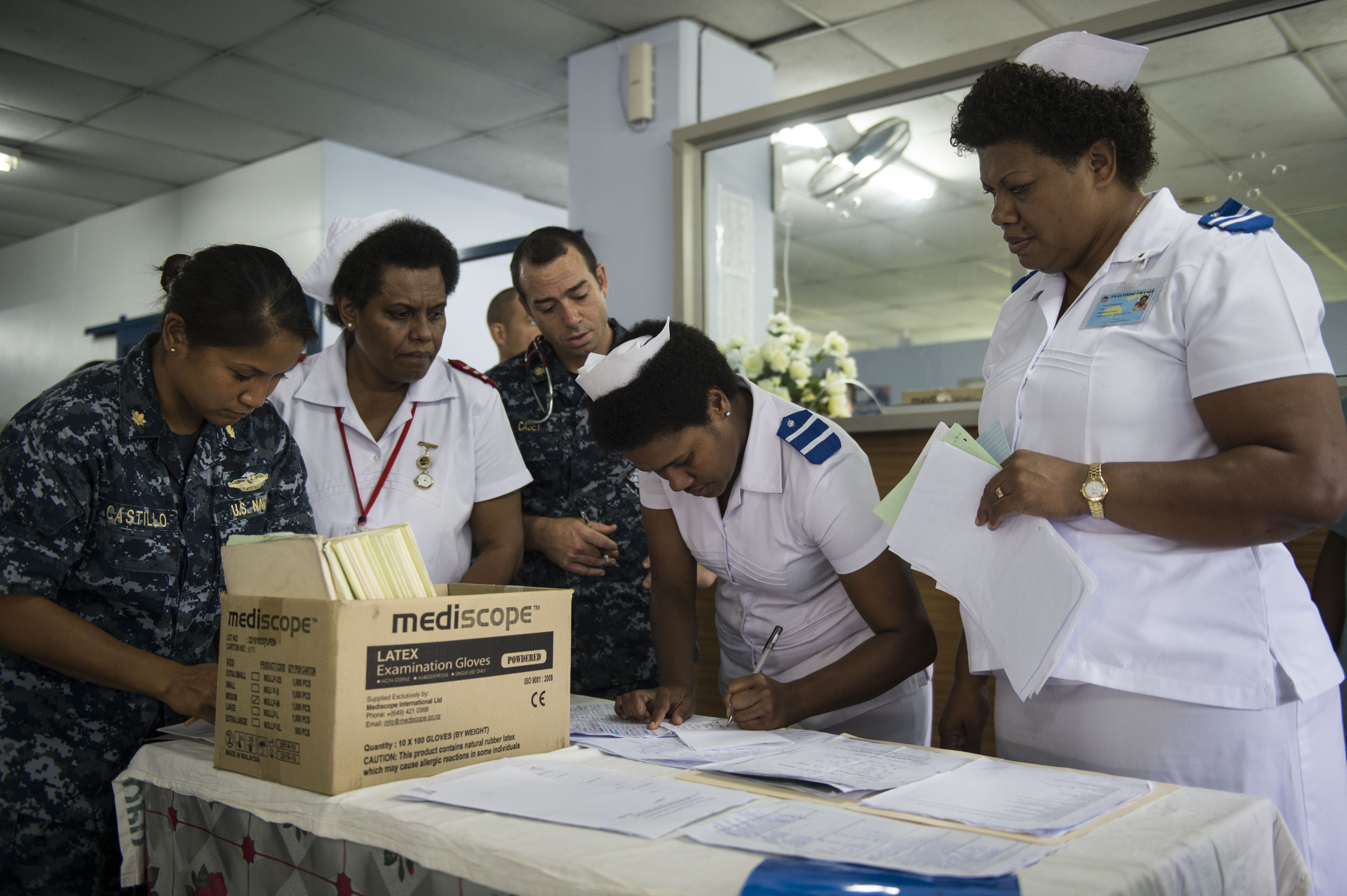 USNS Mercy Arrives in Fiji for Pacific Partnership 2015 > United States ...