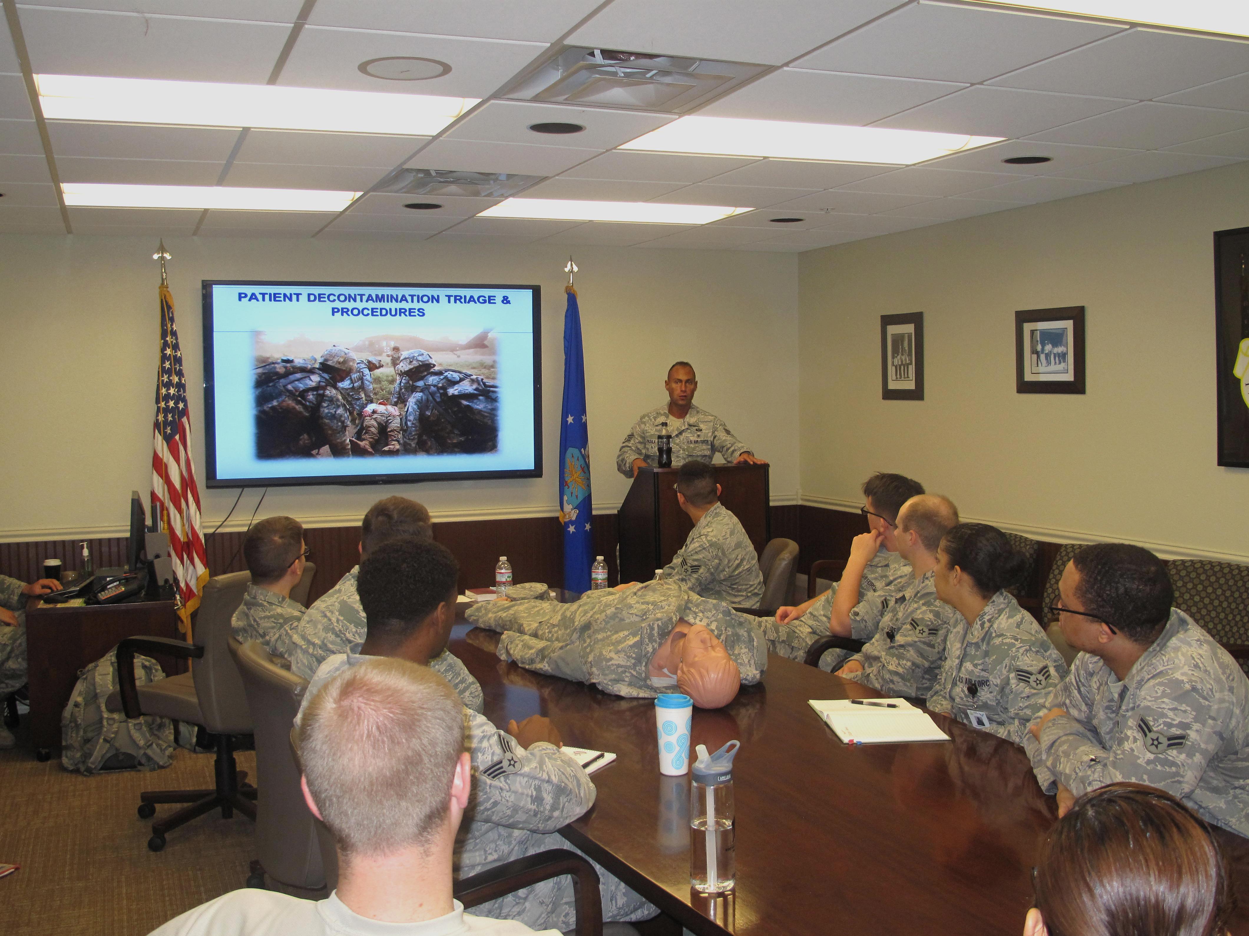 Medical Group decontamination team sharpens skills > Goodfellow Air ...