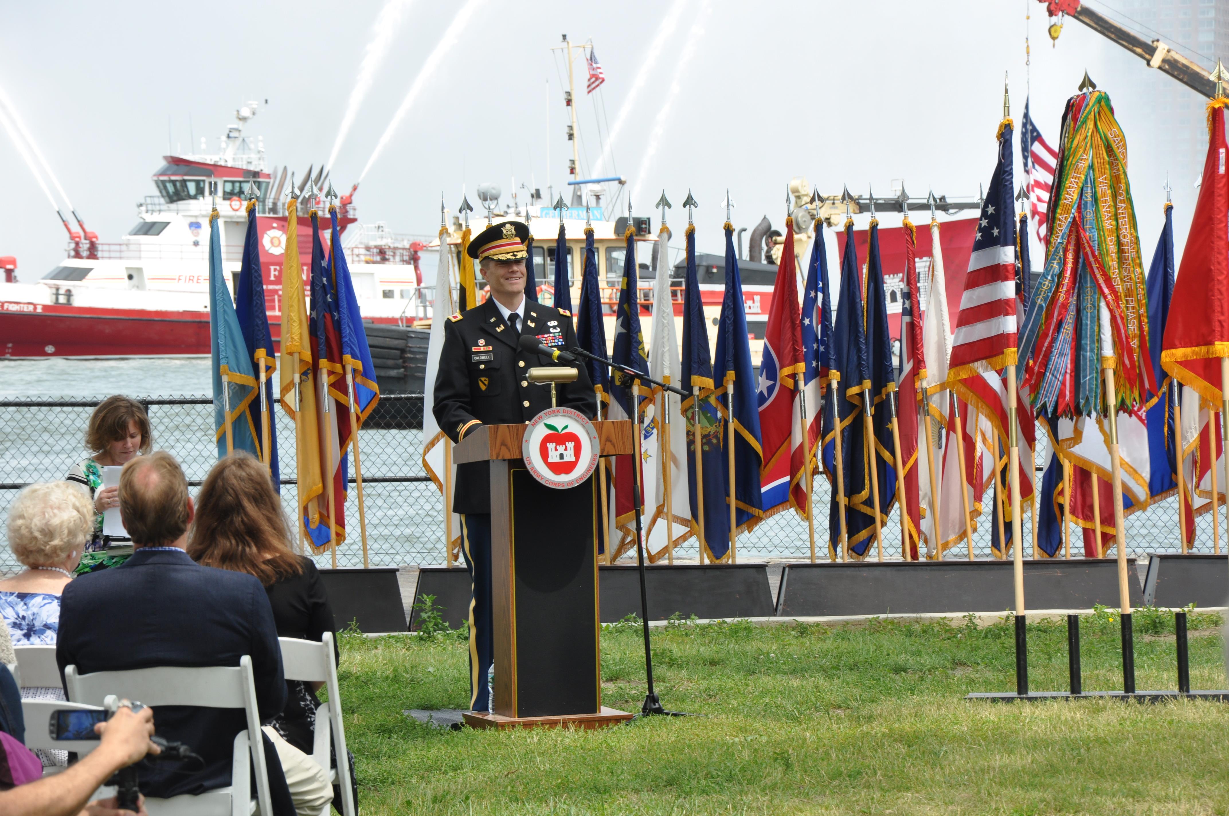 Col. David Caldwell takes the Helm of New York District > New York ...