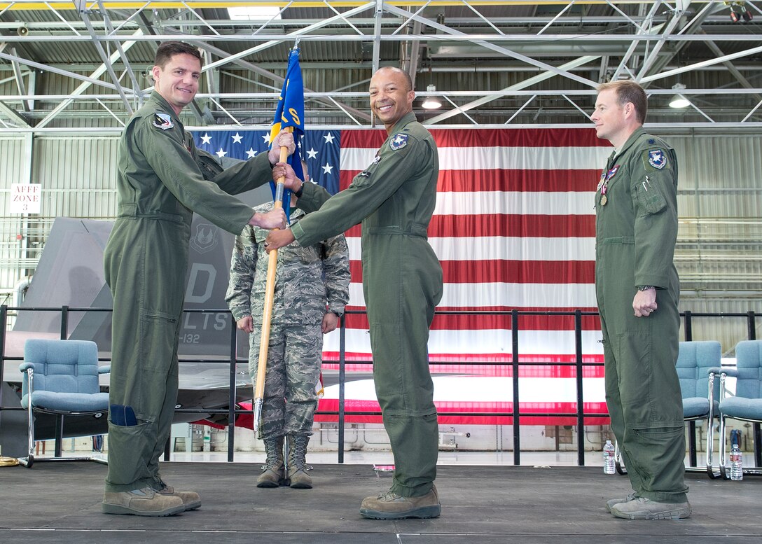 411th Flight Test Squadron Change of Command 2015