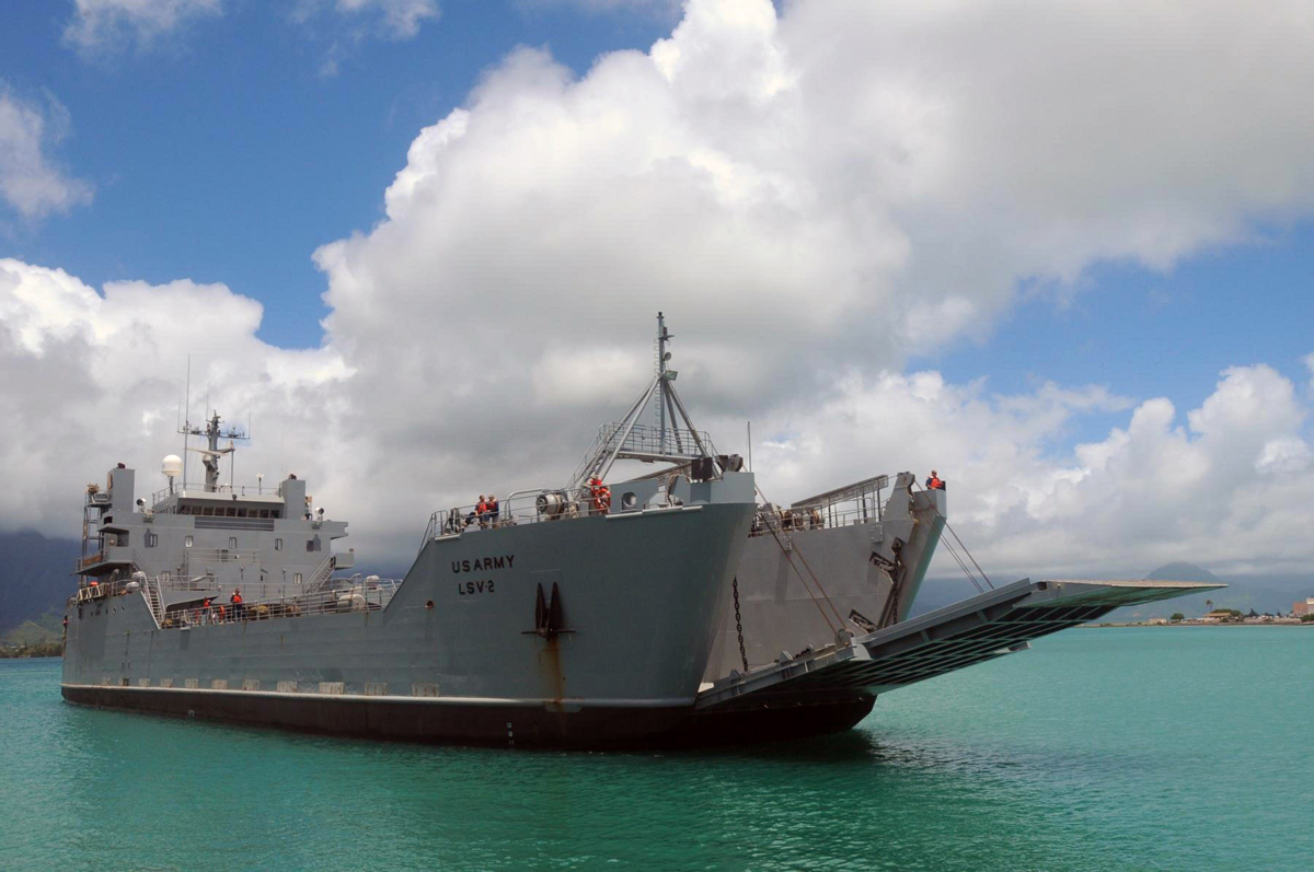 Army Vessel Departs on First Trans-Pacific Voyage in Support of ...