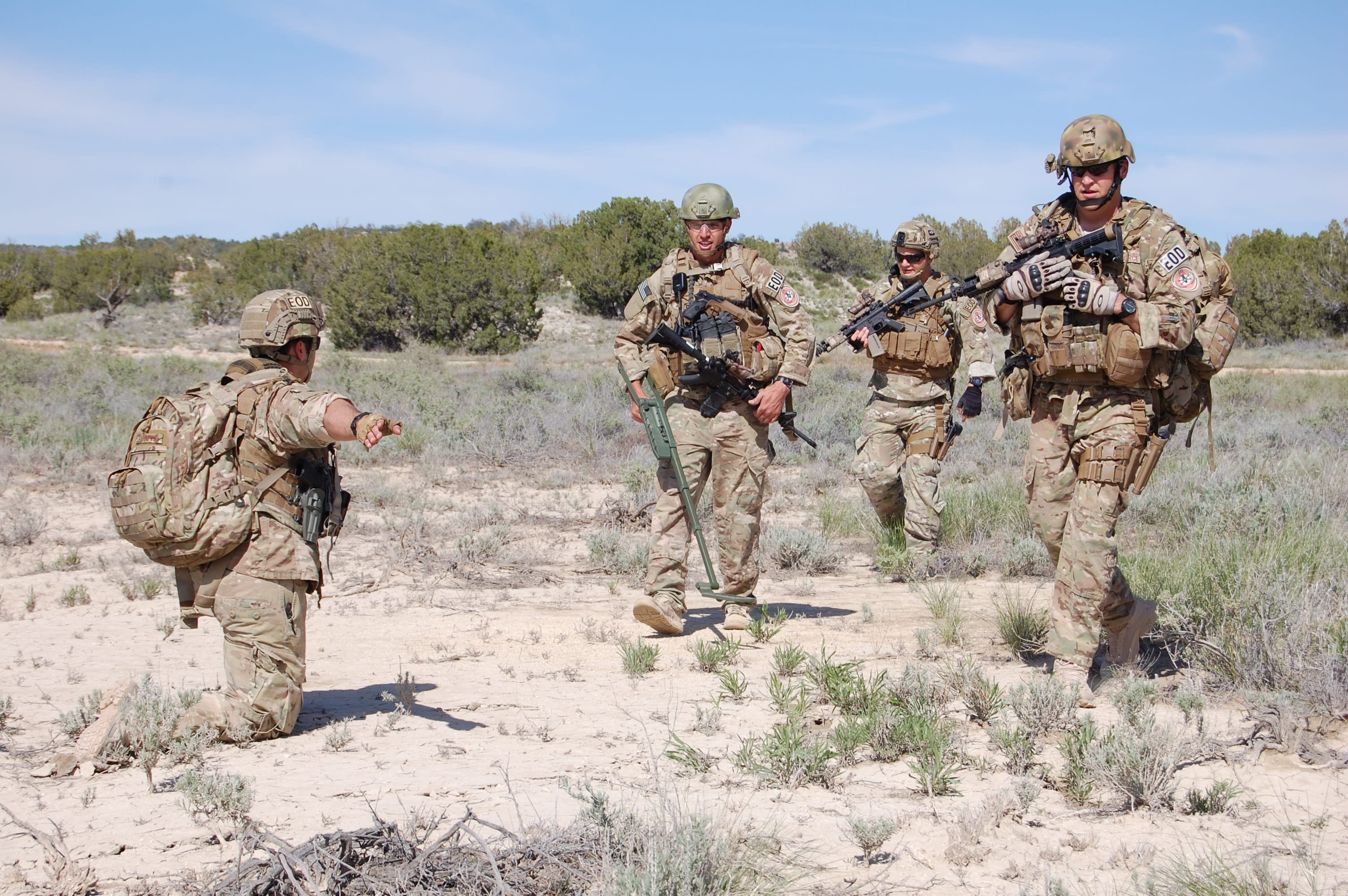 EOD mission requires best and brightest Airmen > 140th Wing > Display
