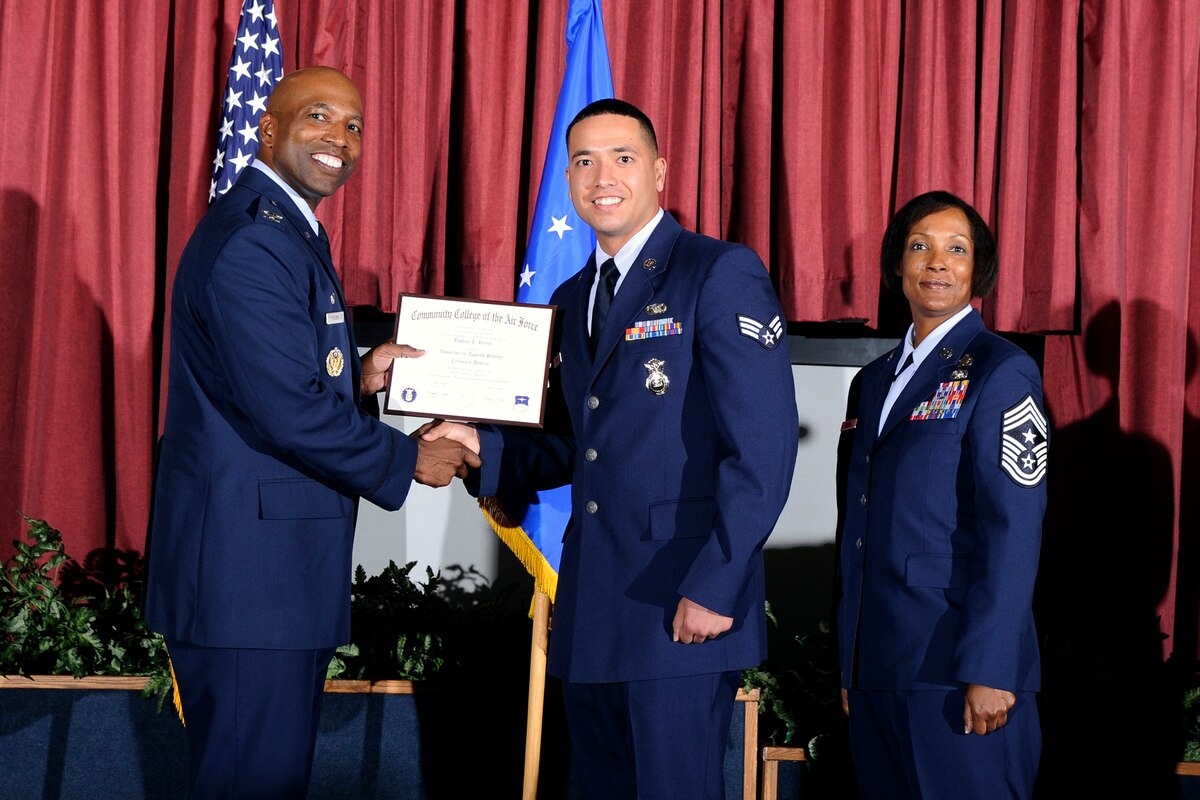 Academy Airmen earn CCAF degrees > U.S. Air Force Academy > News View